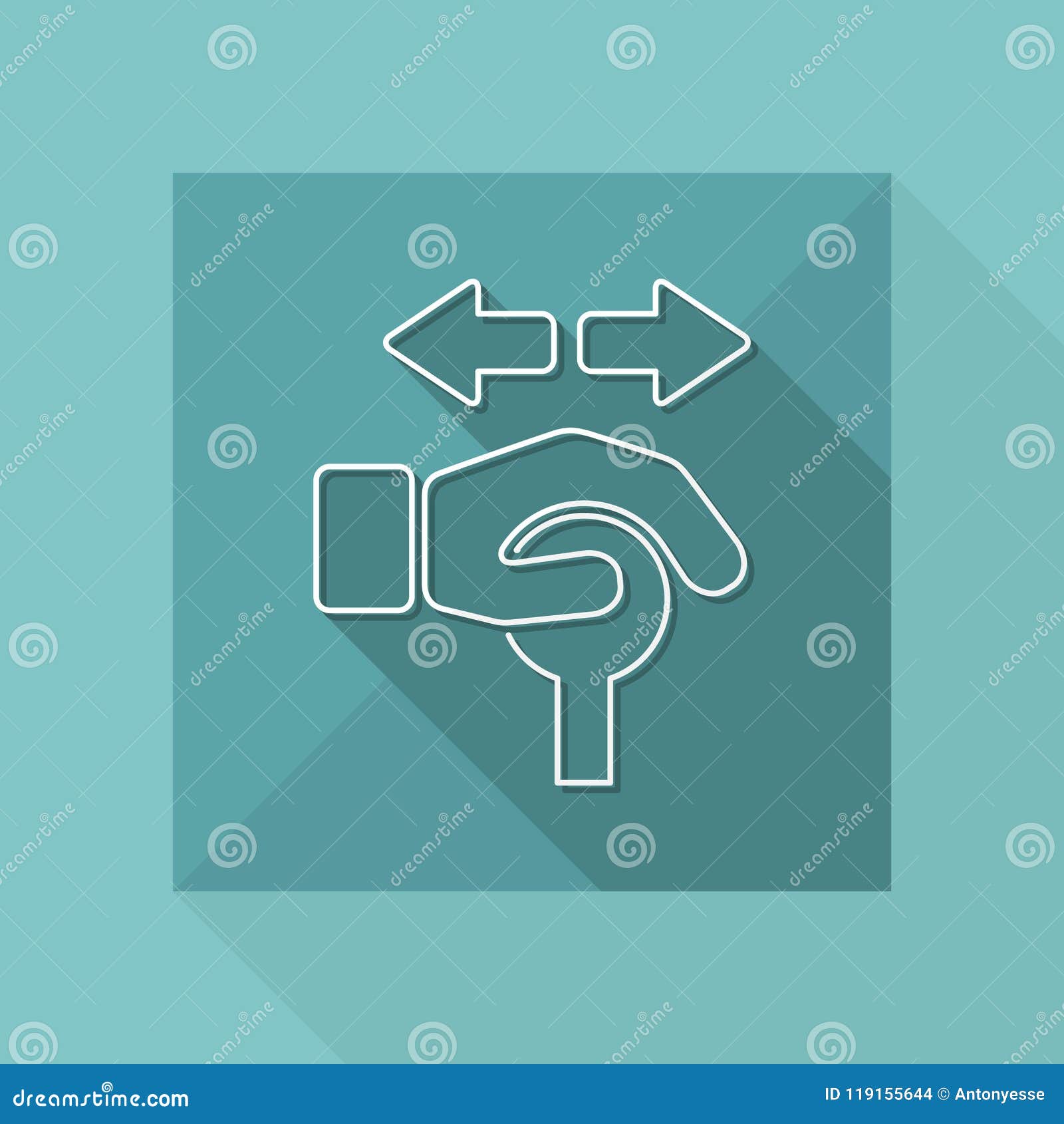 Operating lever icon stock illustration. Illustration of engine - 119155644