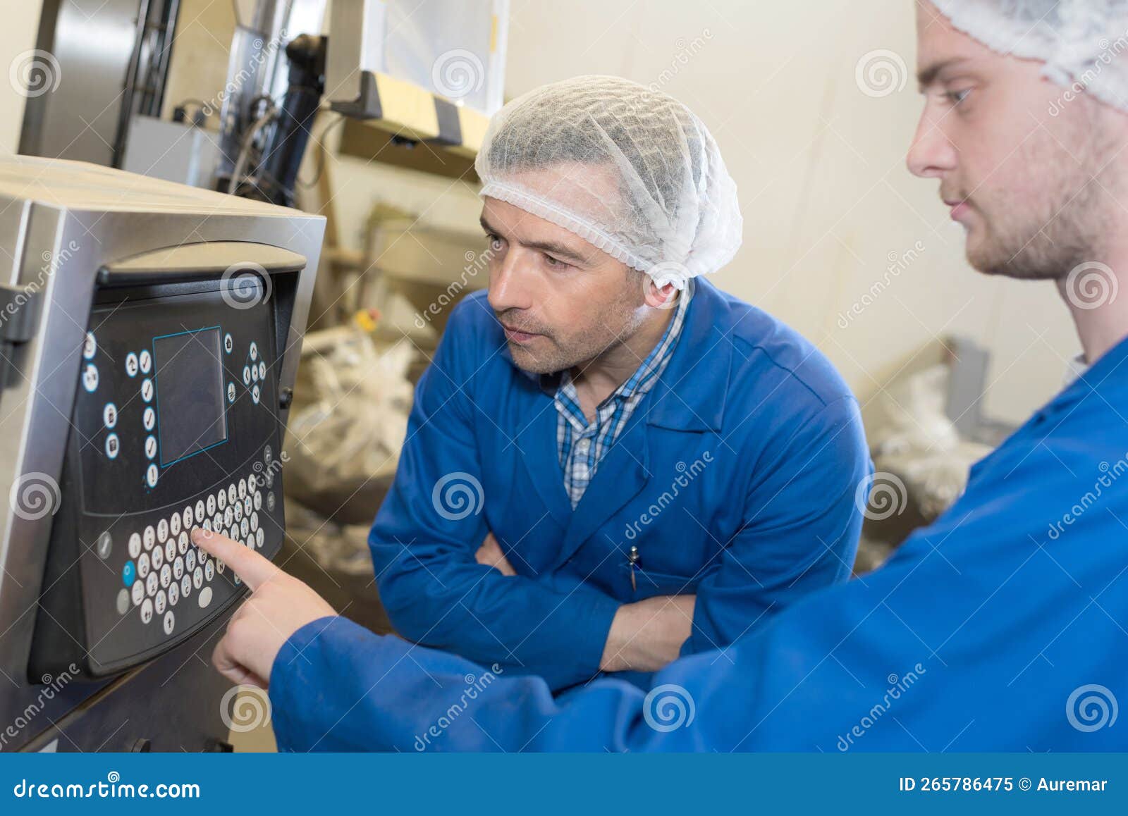 He operating machine stock image. Image of duty, program - 265786475