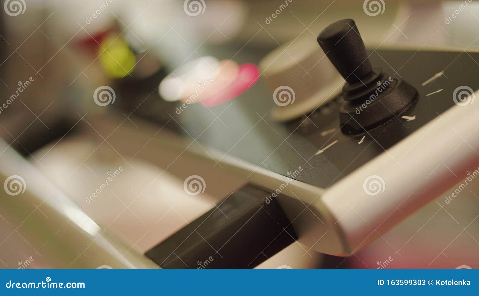 Operating Panel, Button, Joystick, Keys for Managing Machine Stock ...