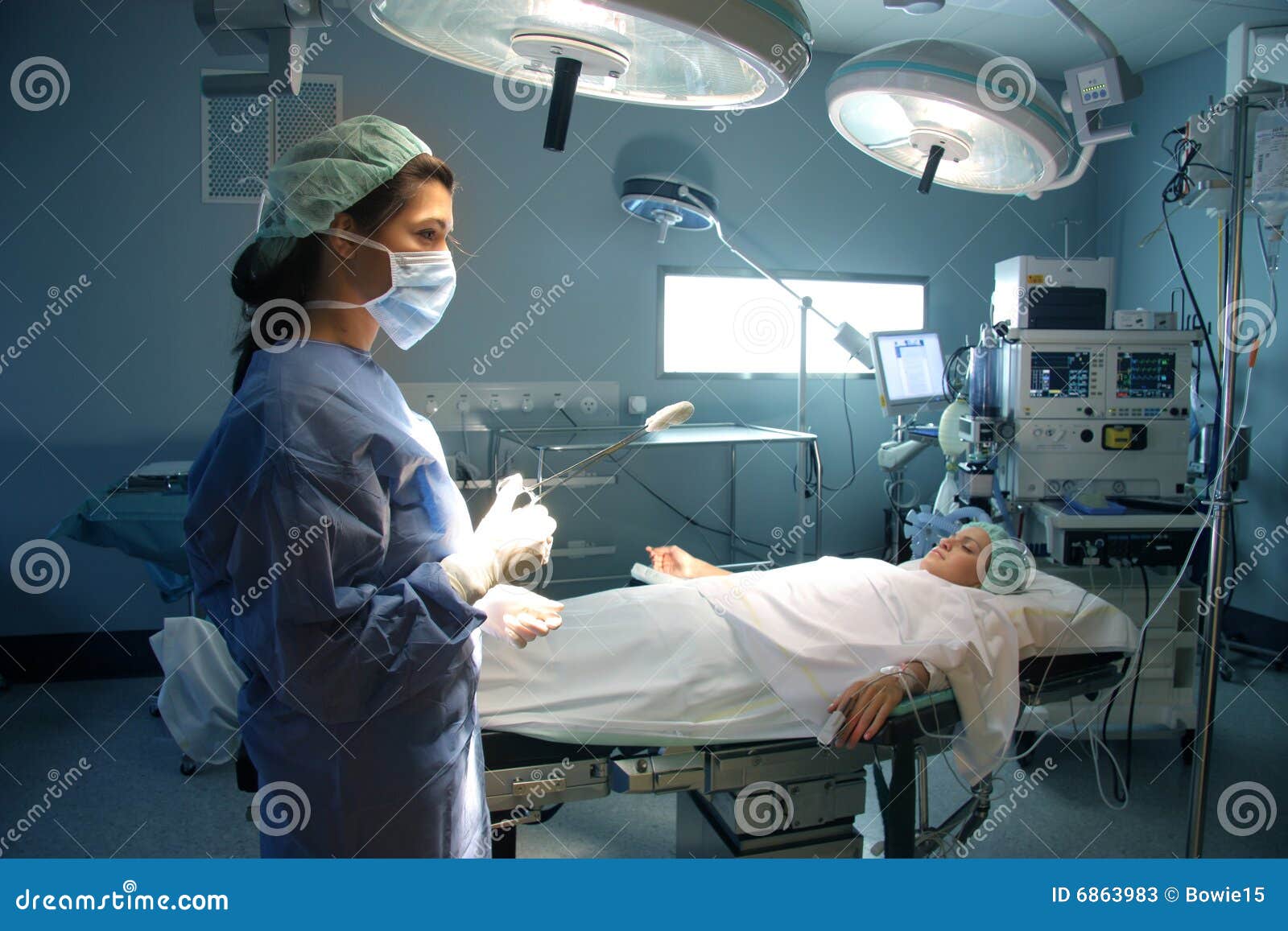 Operating room stock image. Image of room, girl, care - 6863983
