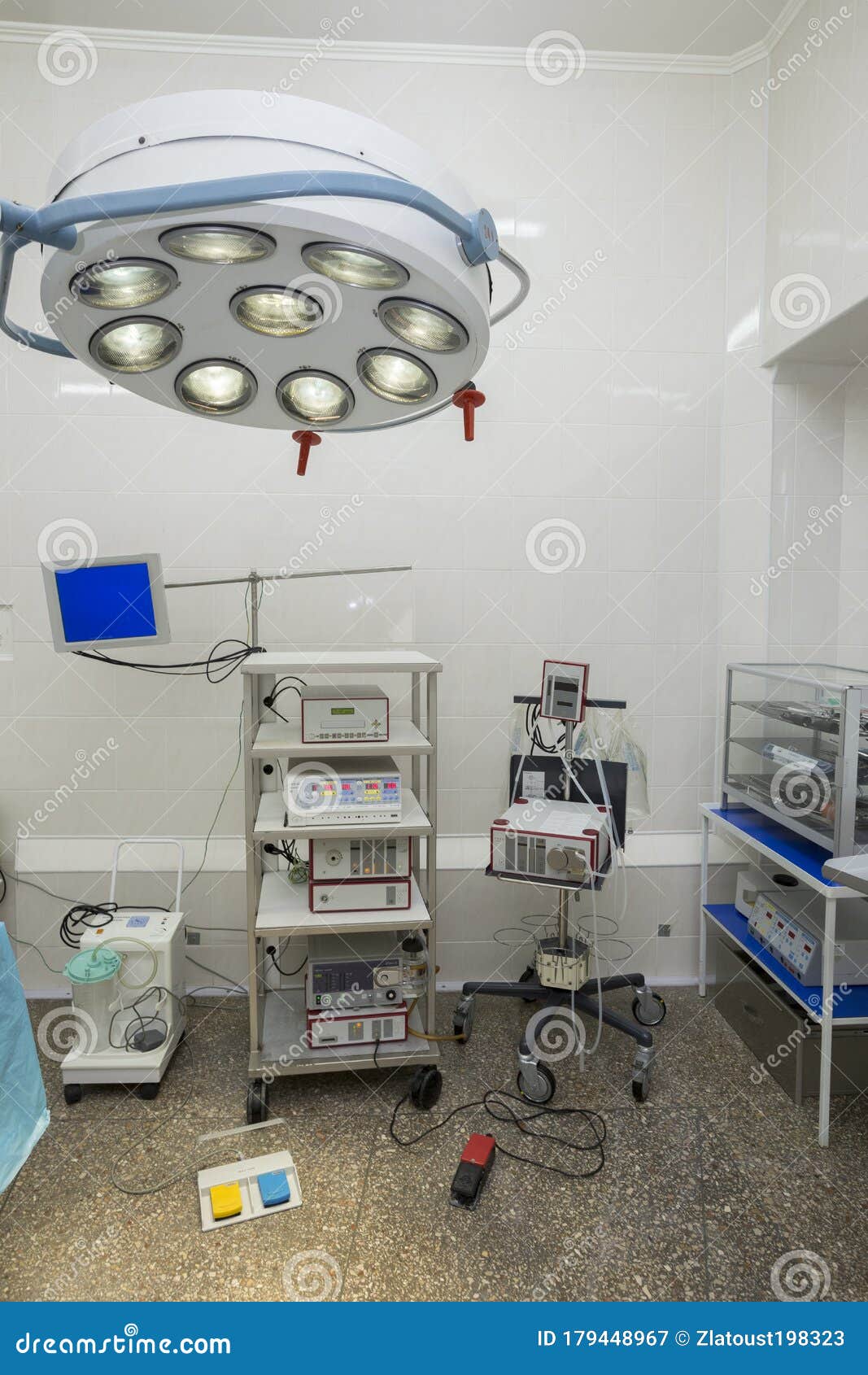 Operating Room at the Hospital. Stock Image - Image of medicine ...