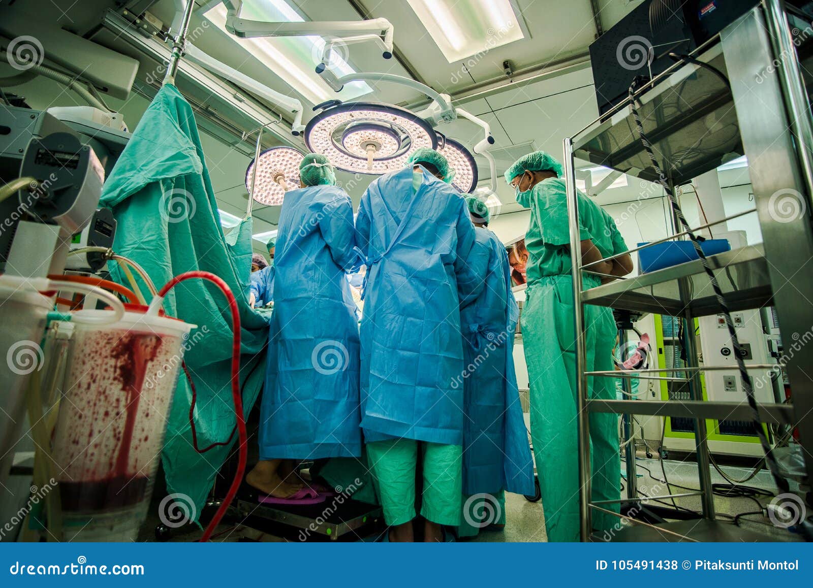Operating Room with Low Angle Shot Editorial Stock Photo - Image of ...