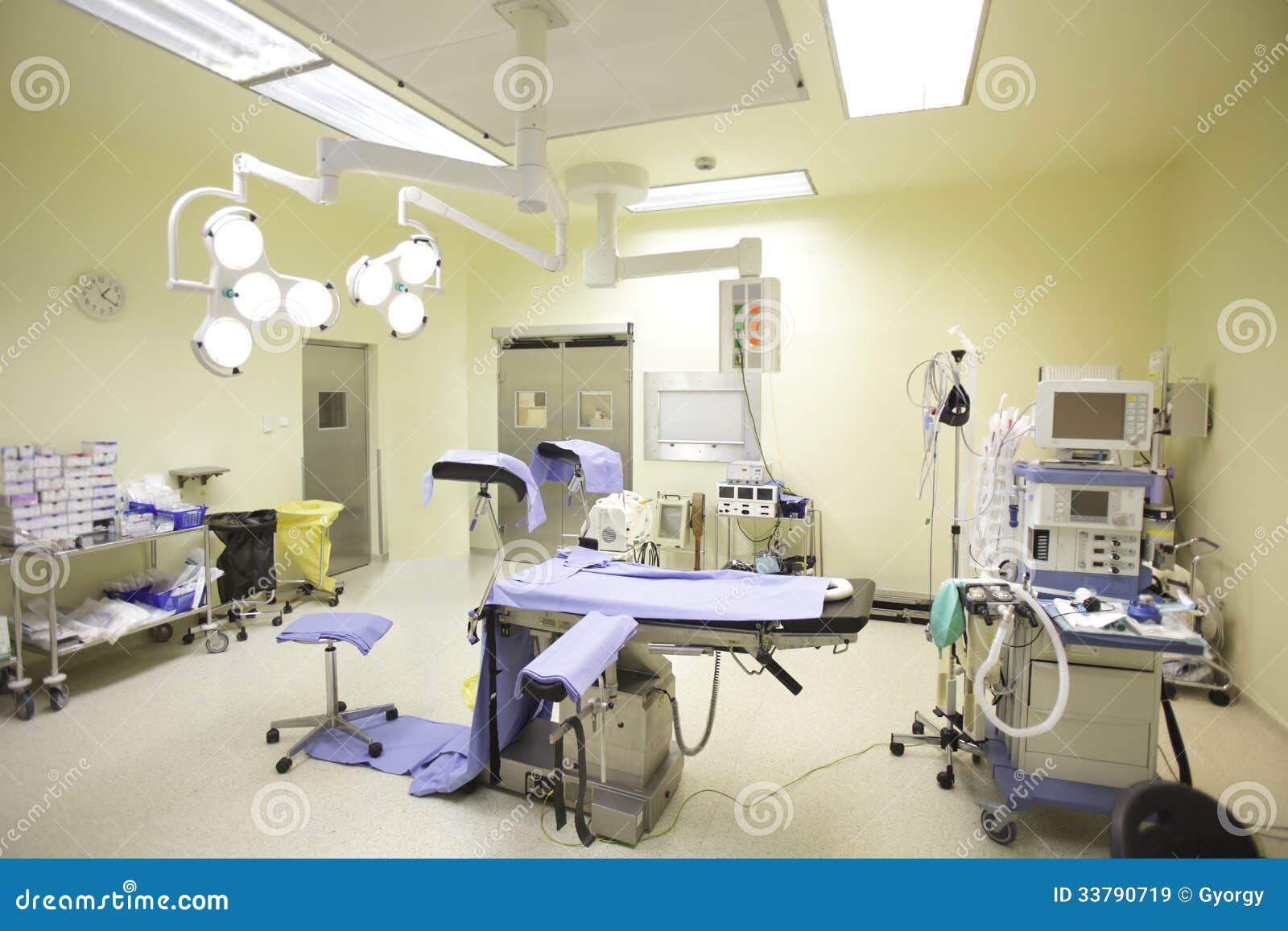 Operating Room stock image. Image of operating, hospital - 33790719
