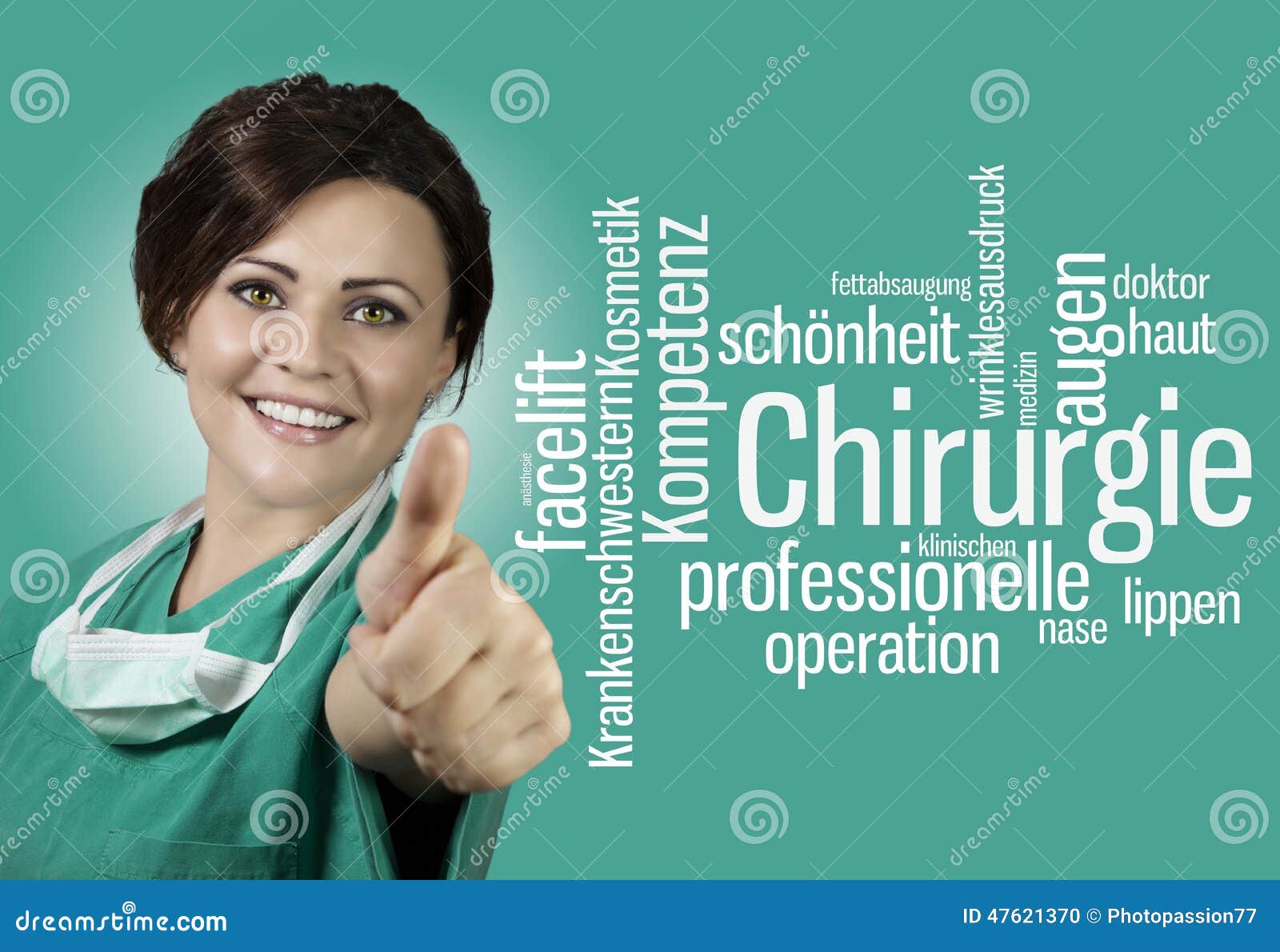 Operating room nurse stock photo. Image of mask, dentist - 47621370