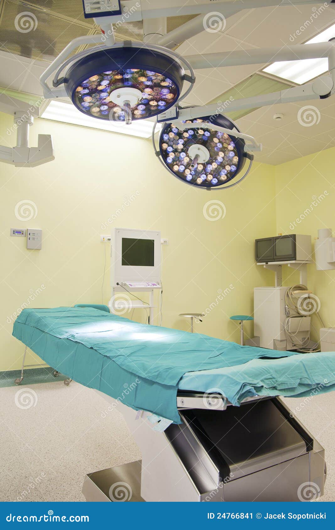 Operating Room in Public Hospital Stock Image - Image of operating ...