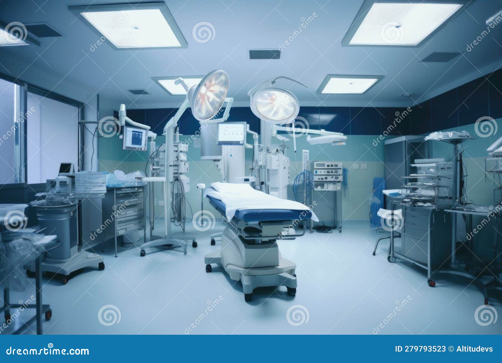 An Operating Room, with the Tools and Equipment Necessary To Perform ...