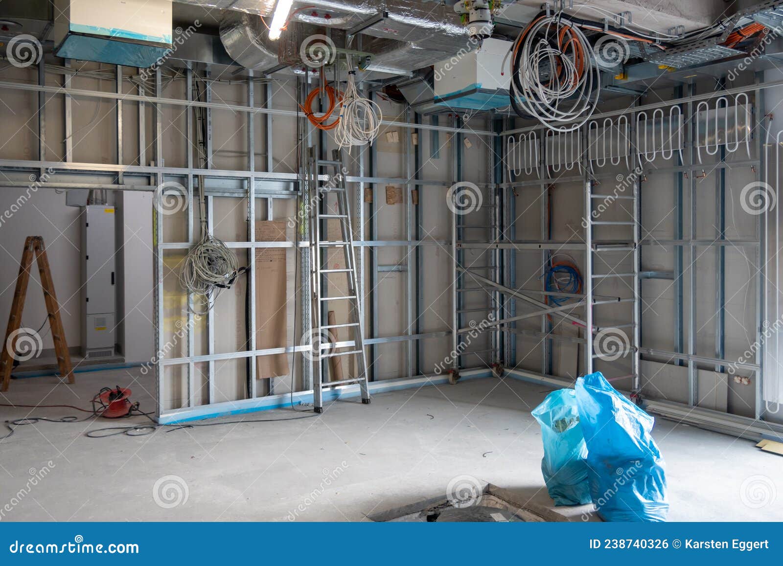 An Operating Room Under Construction Stock Photo - Image of sterile ...