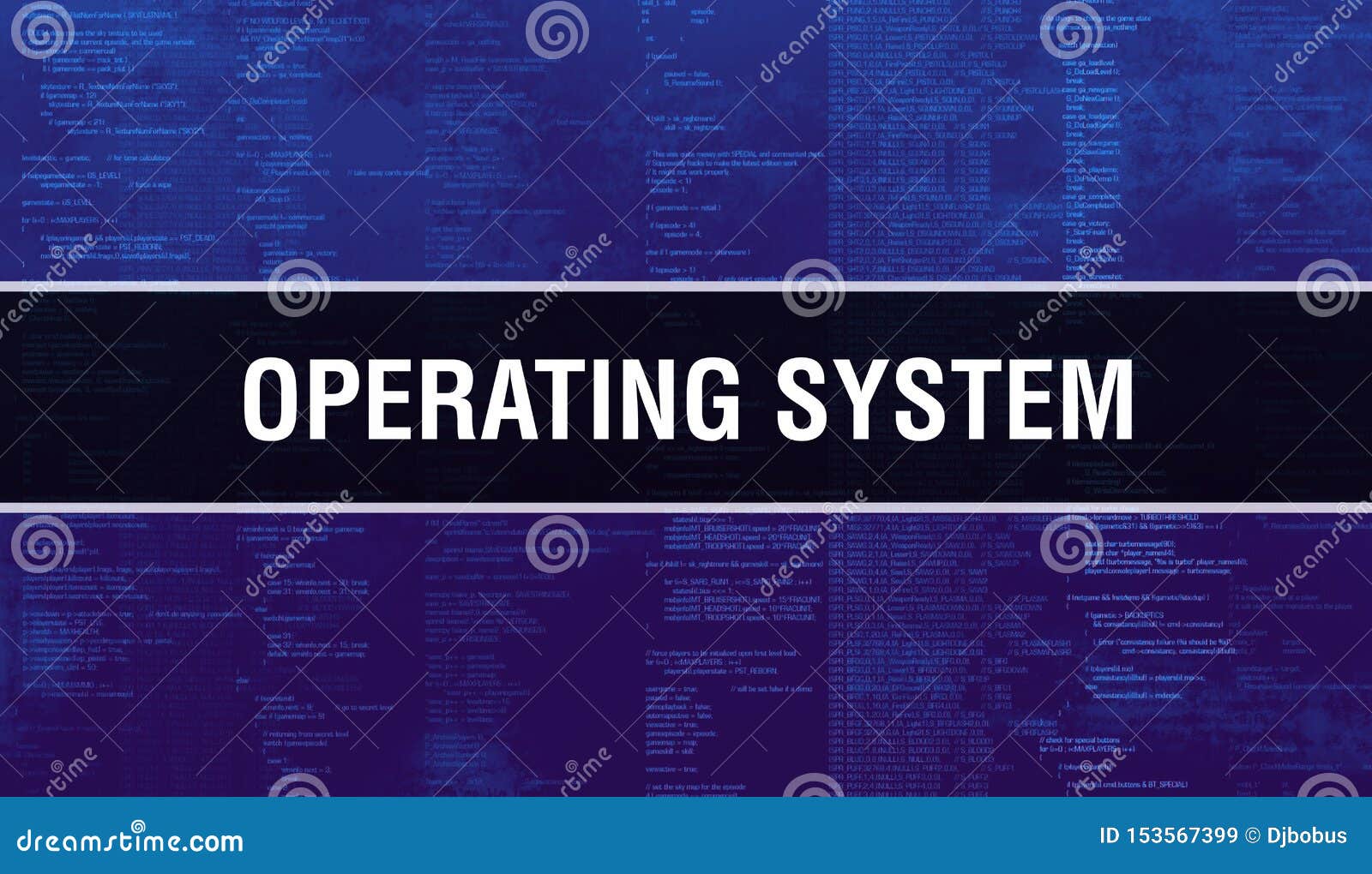 Operating System With Digital Java Code Text Operating System And Computer Software Coding