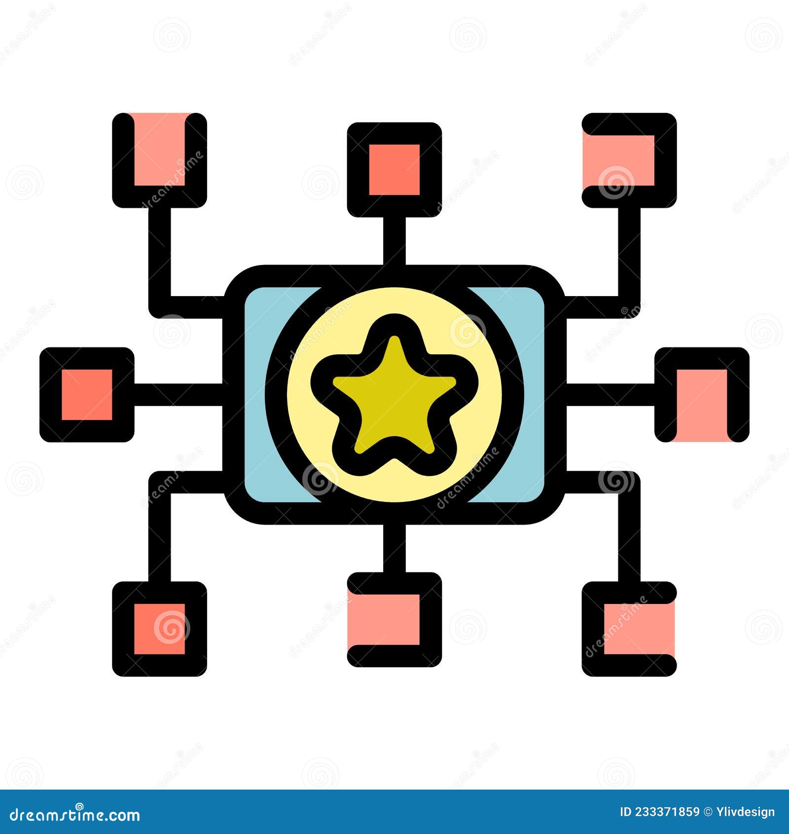 Operating System Icon Color Outline Vector Stock Vector - Illustration ... Operating System Icon Color Outline Vector Stock Vector - Illustration ...