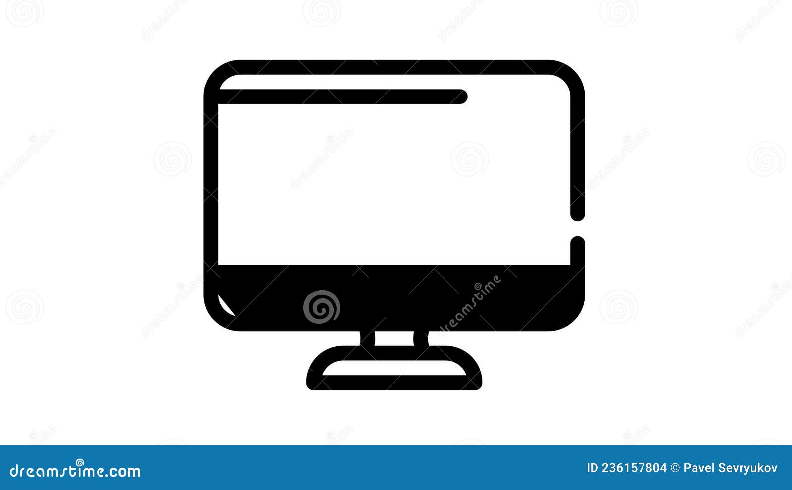 Operating System Pc Line Icon Animation Stock Footage - Video of icon ...