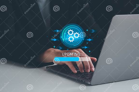 Operating System Upgrade Concept, Installation App and Software Update ...