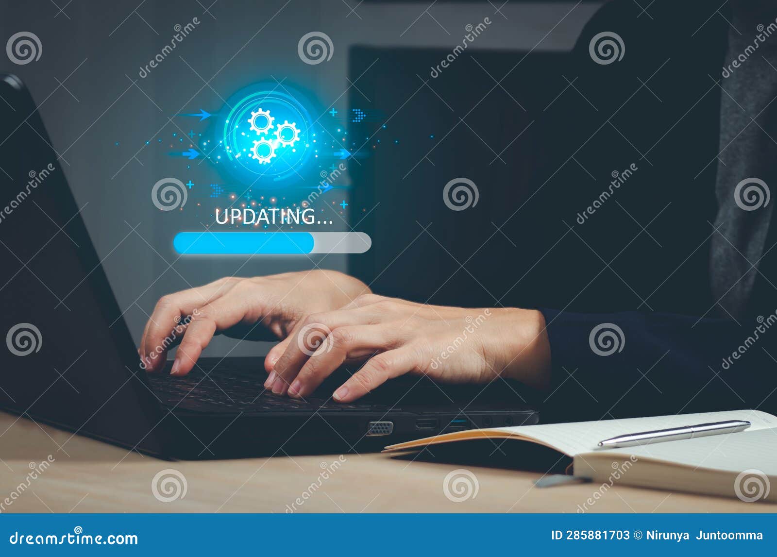 Operating System Upgrade Concept, Installation App and Software Update ...