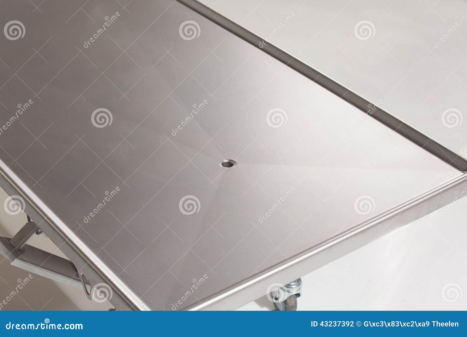 Operating Table for Animals Stock Photo - Image of steel, frame: 43237392