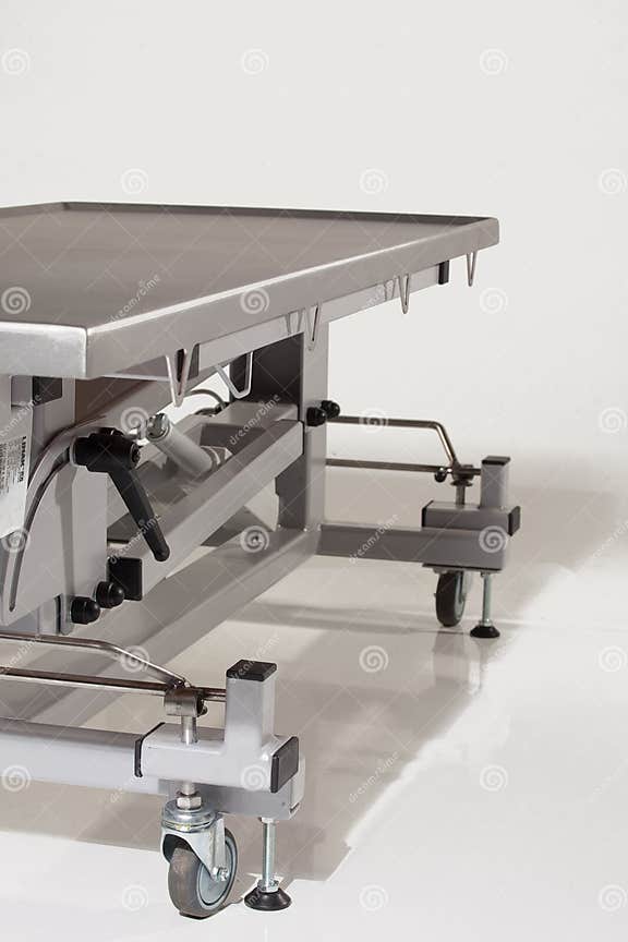 Operating Table for Animals Stock Photo - Image of stanless, lift: 43237400