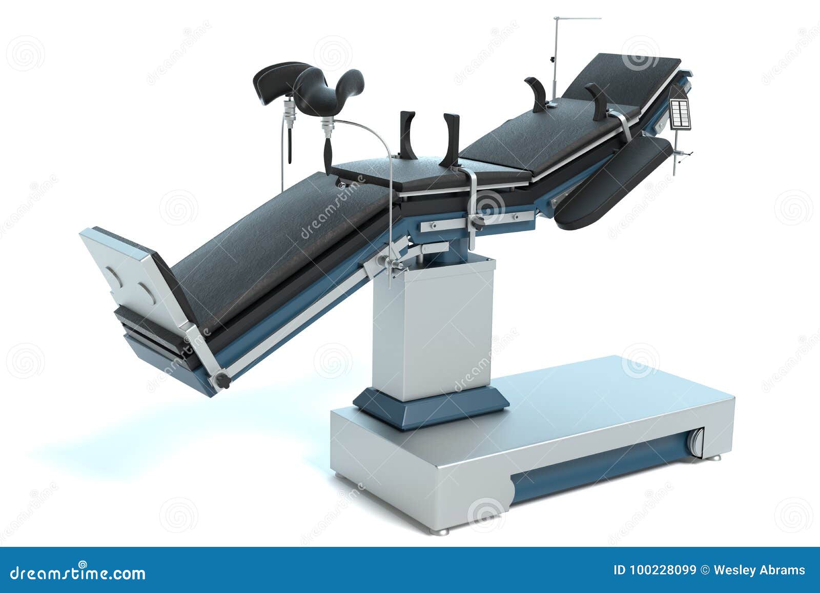 Operating Table stock illustration. Illustration of purity - 100228099