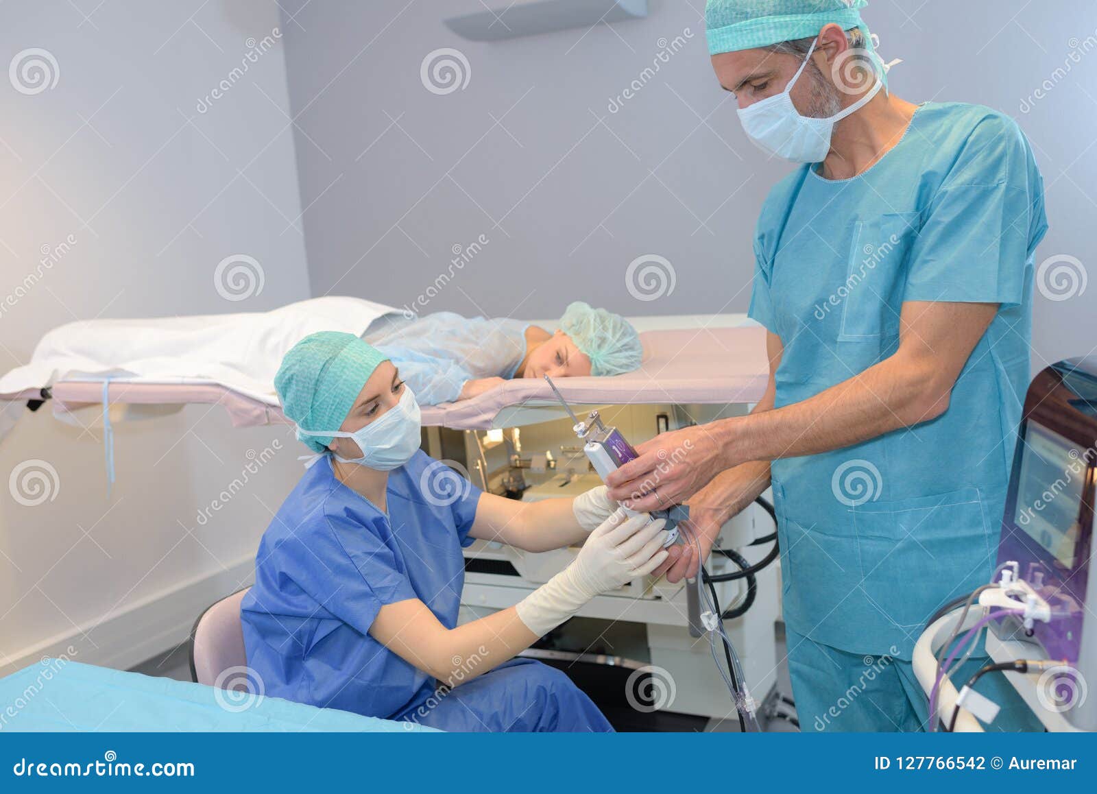 In the operating theatre stock photo. Image of operating - 127766542