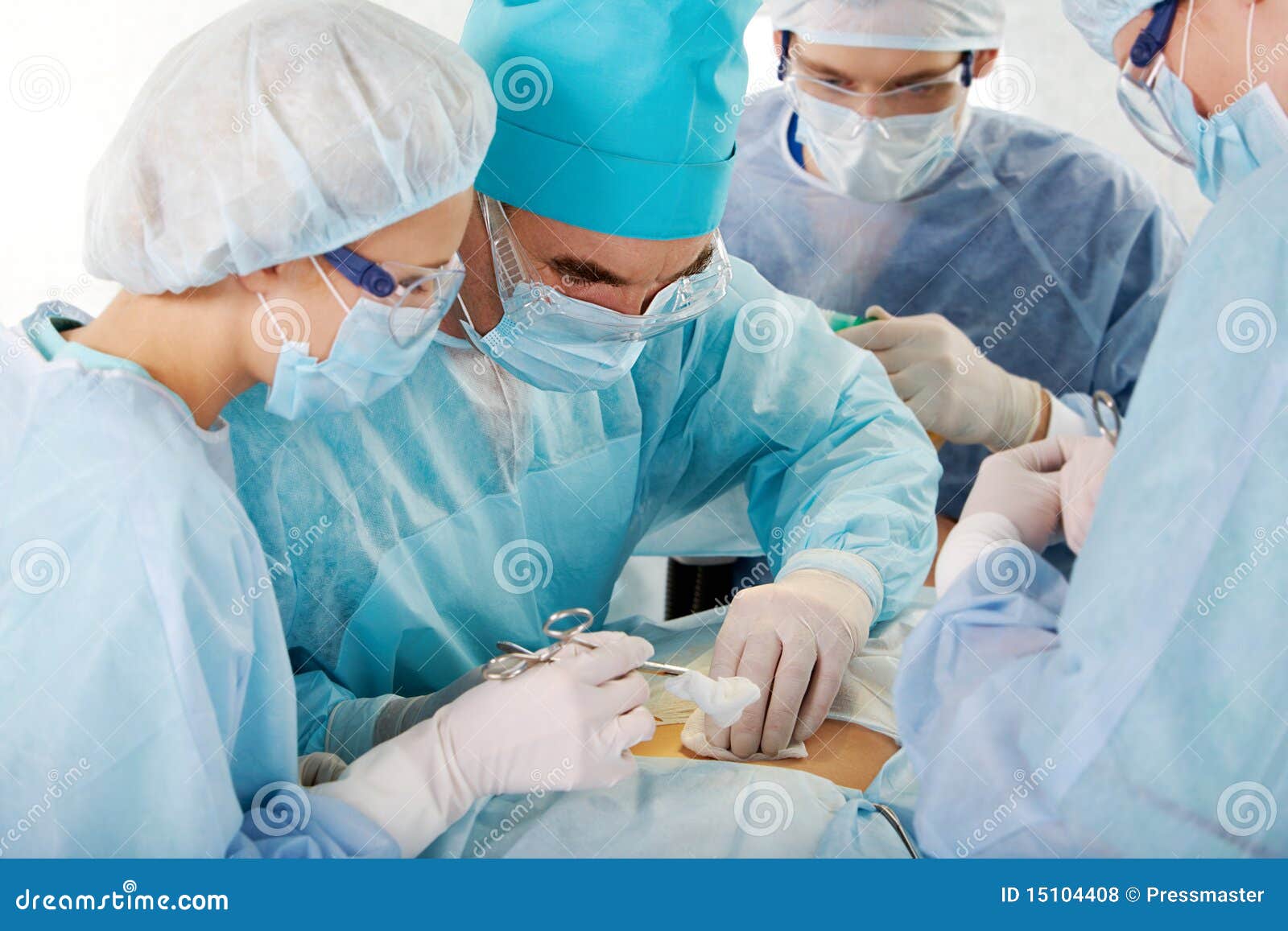 Operation stock photo. Image of nurse, female, clinician - 15104408
