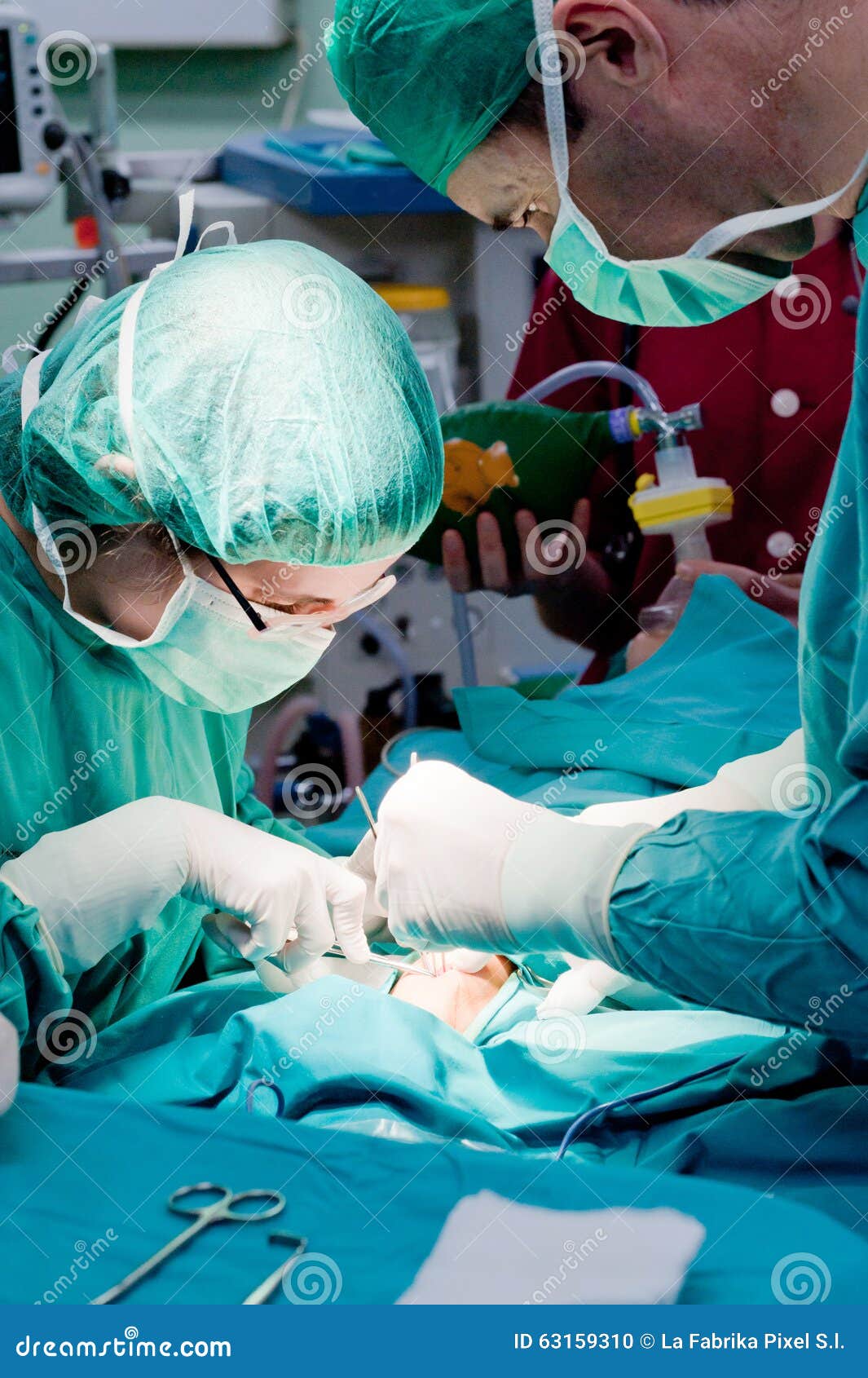 Operation stockfoto. Bild von medizinisch, durchführen - 63159310