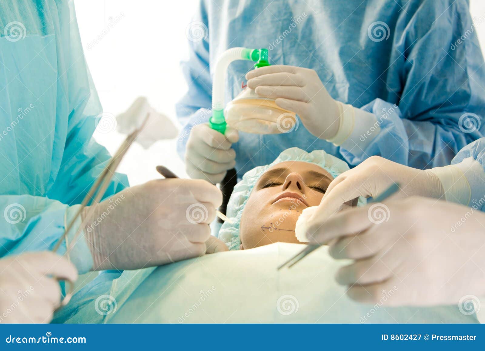 Operation stock image. Image of human, medicine, gloved - 8602427