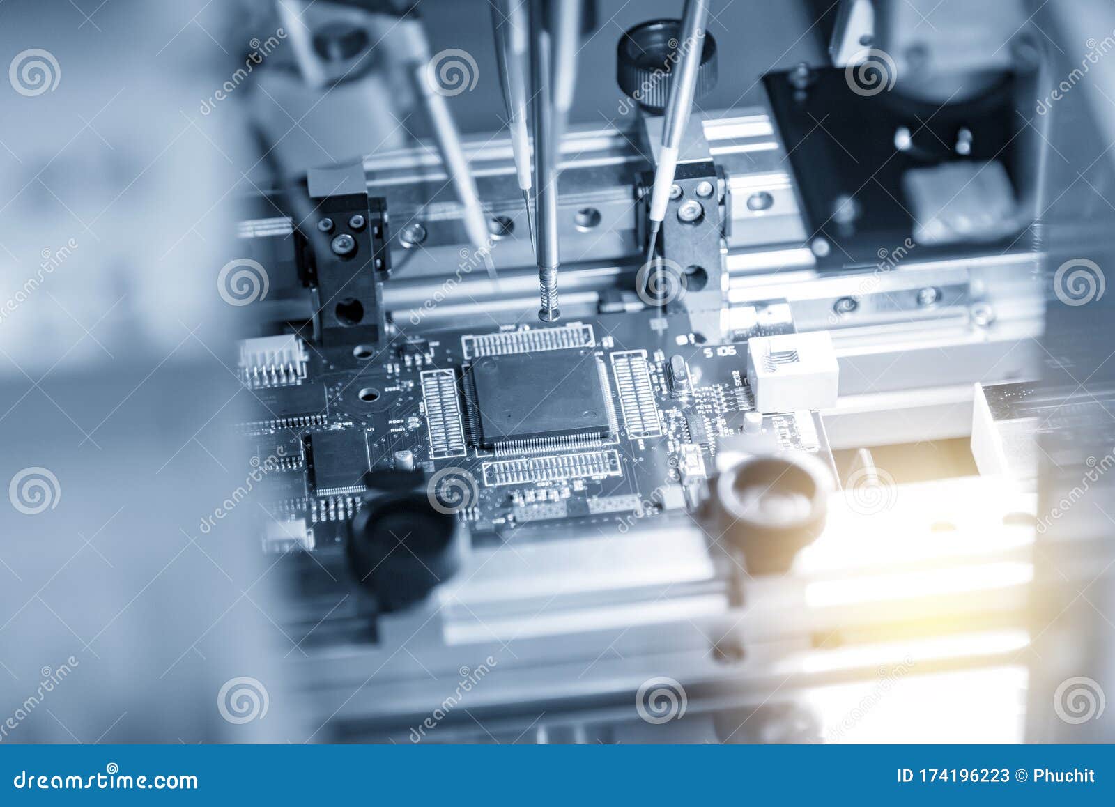 The Operation Automatic of Assembly Line of Computer Main Board by ...