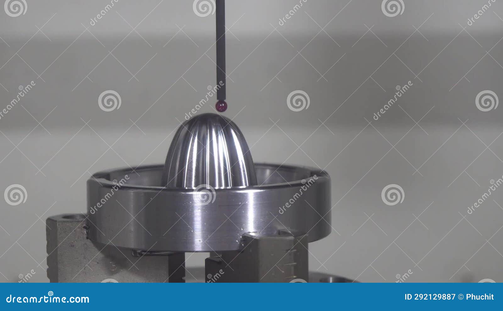 The Operation of CMM Machine Measuring the Sample Parts. Stock Video ...