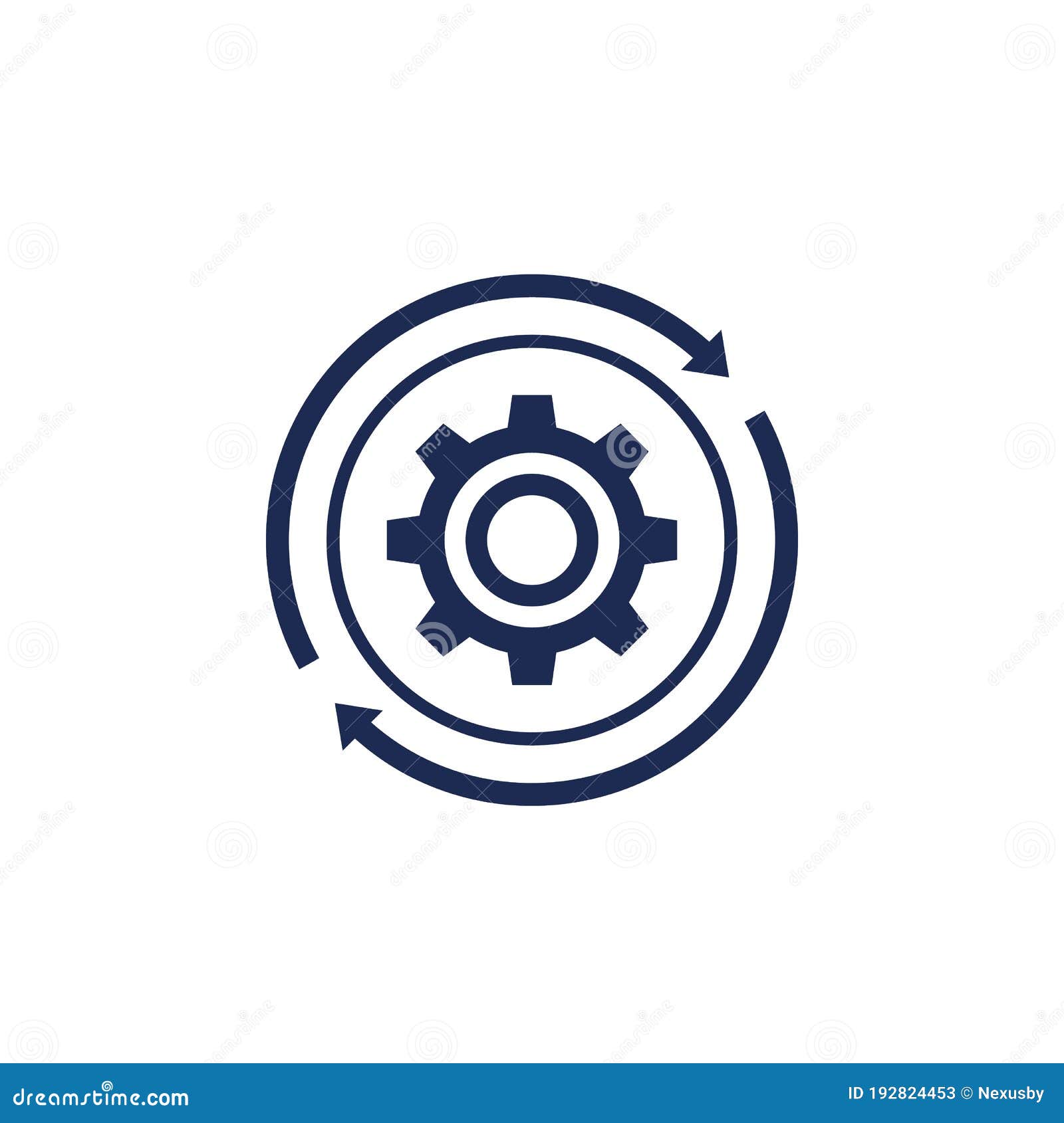 Operation, Operational Integration Icon, Vector Stock Illustration ...