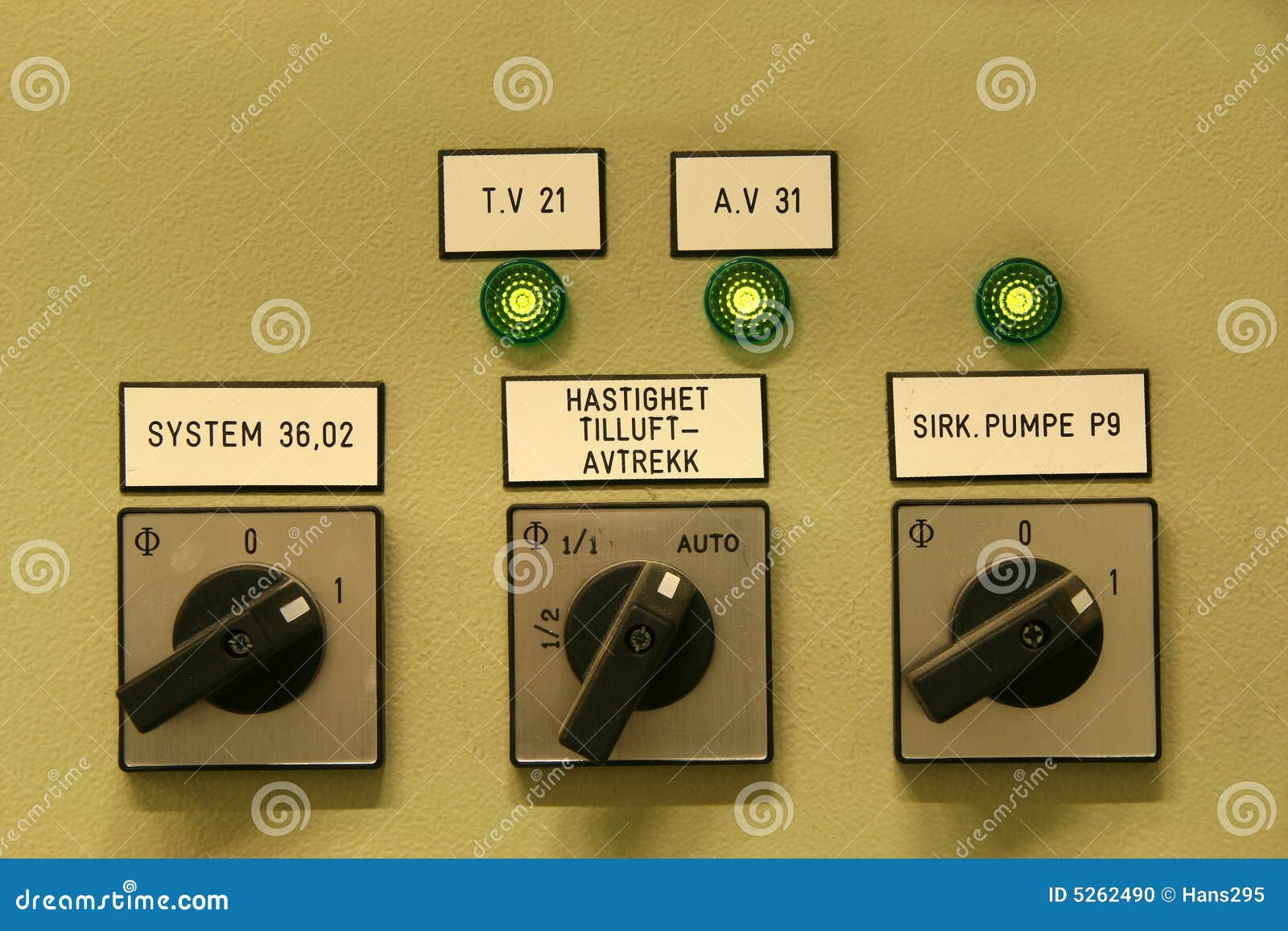 Operation panel stock photo. Image of electric, switch - 5262490