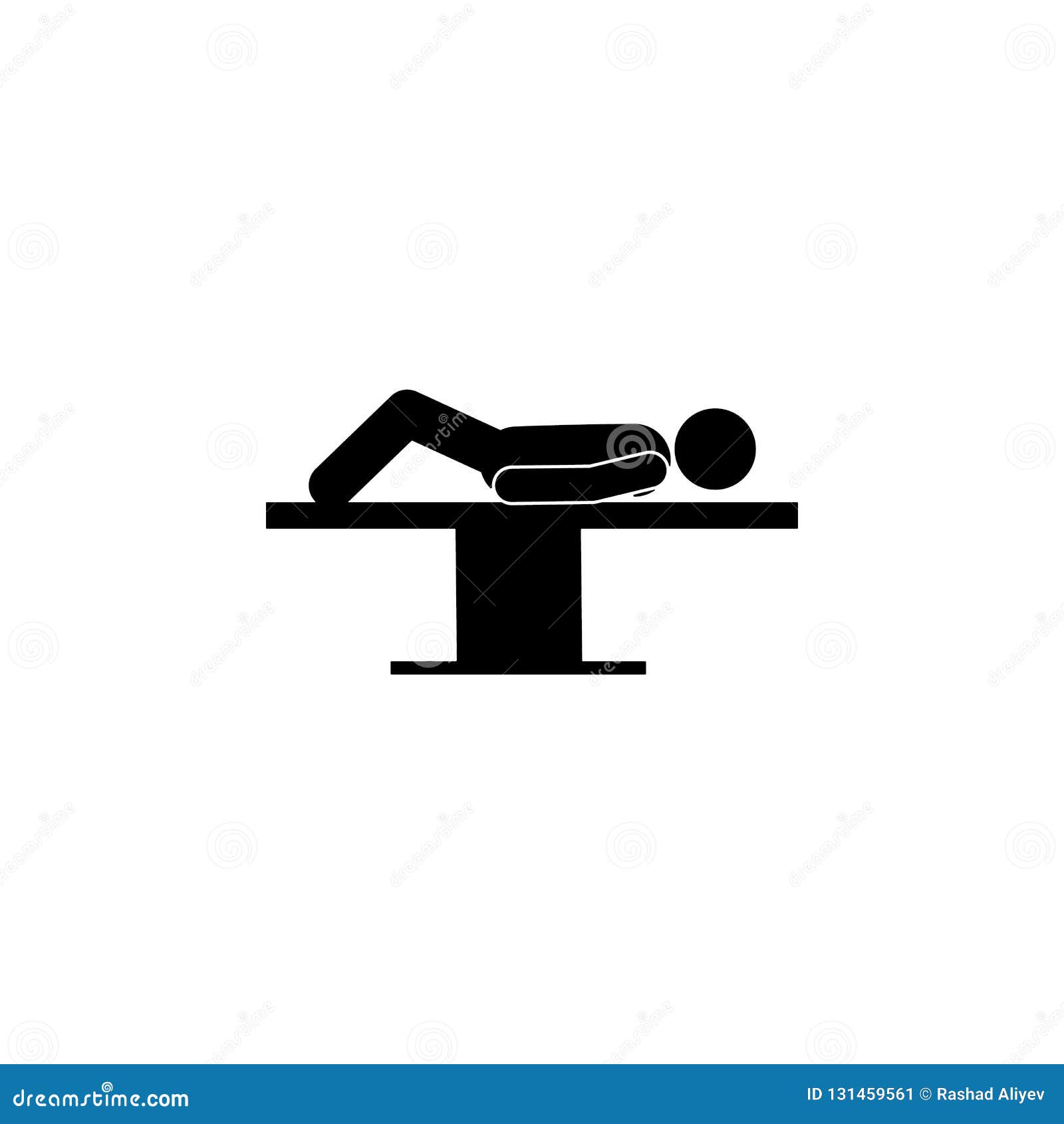 Operation, Patient Icon. Element of Patient Position Icon for Mobile ...