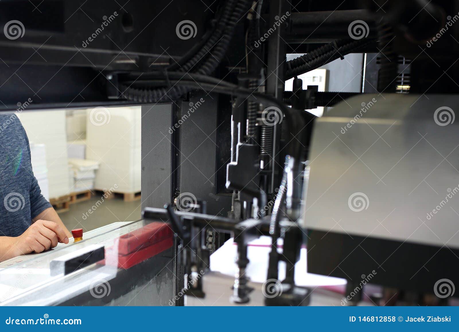 Operation of the Printing Machine. the Printer Supports the Control ...