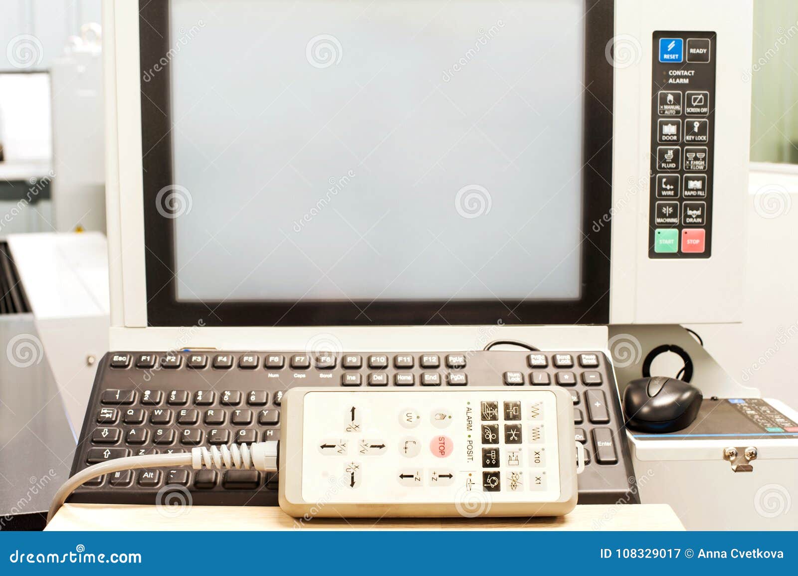 Operation Pult Keypad and Display on the Control Panel of Industrial ...