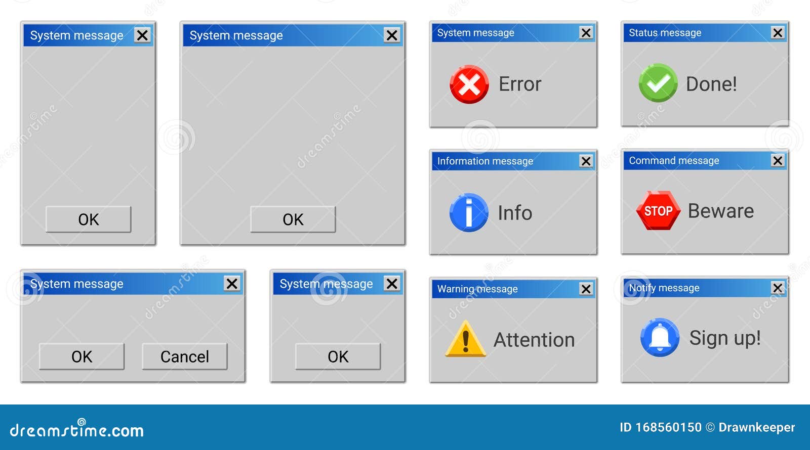 Operation System Update Progress Concept. Data Synchronize Process And ...
