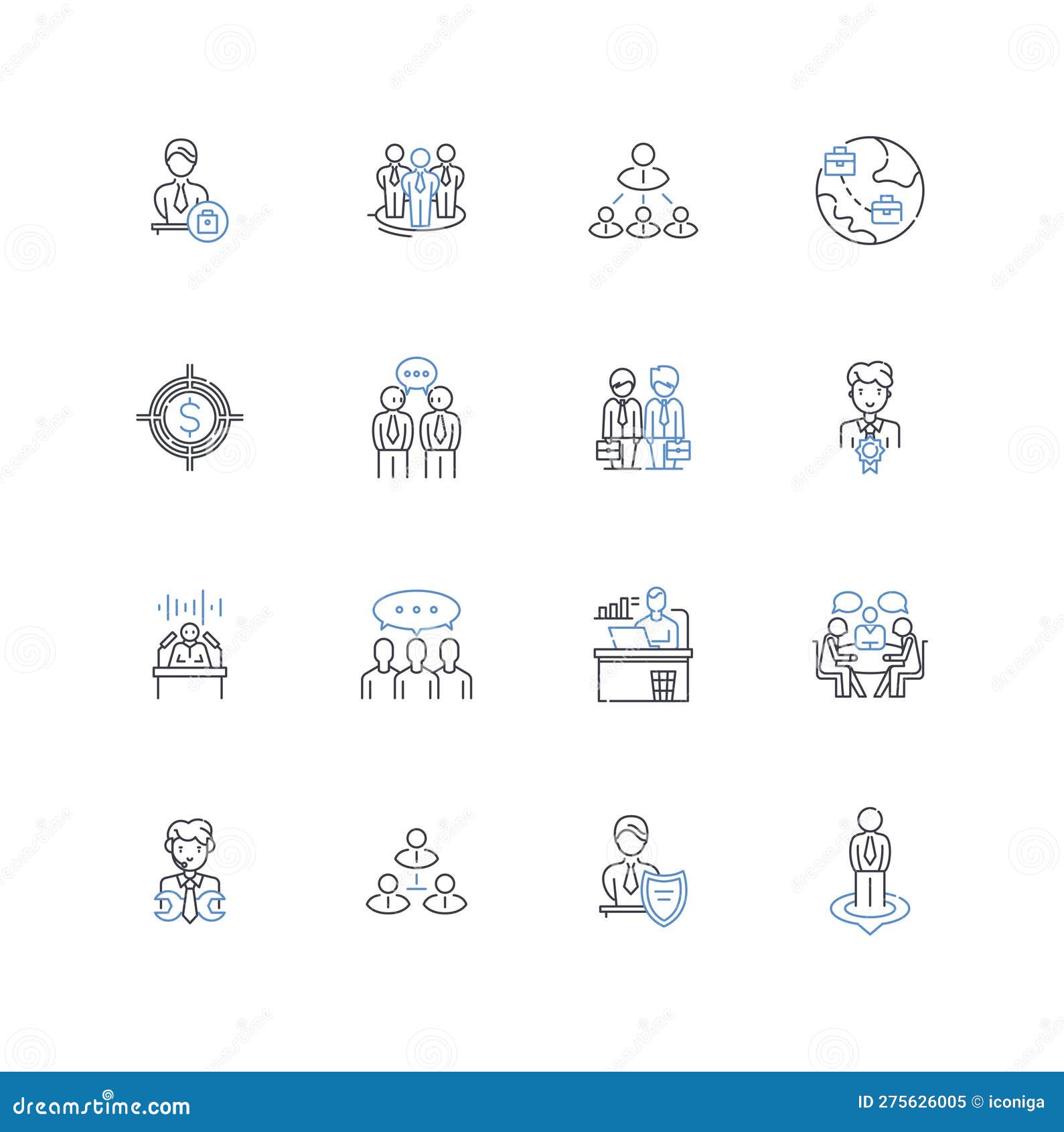 Operation System Line Icons Collection Windows Linux Mac Android Ios Blackberry Ubuntu