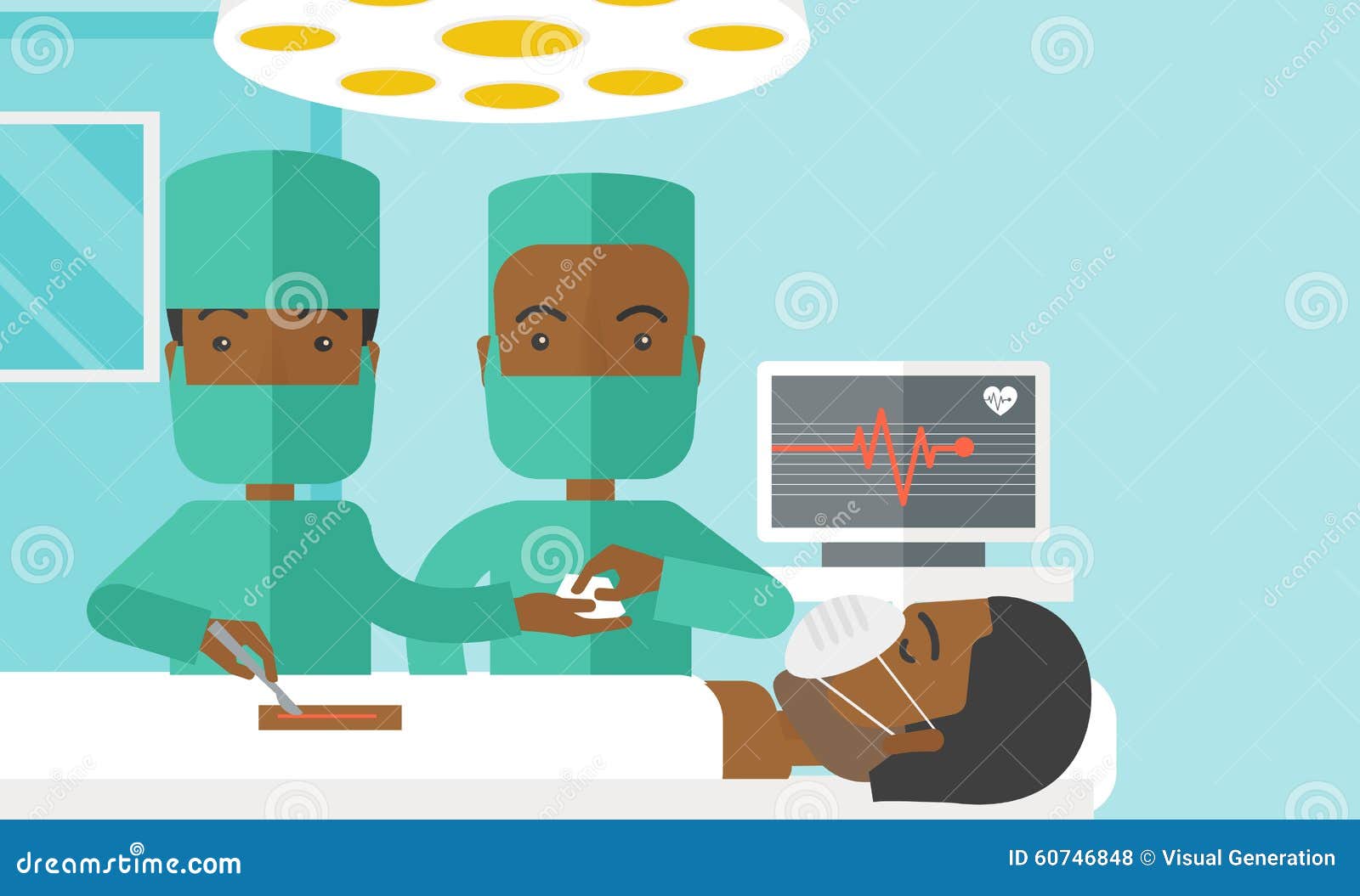 Operation stock illustration. Illustration of beard, care - 60746848