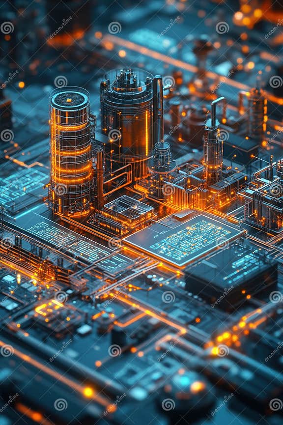 Operational Efficiency, a Detailed Visual Plan Showing Key Steps and ...