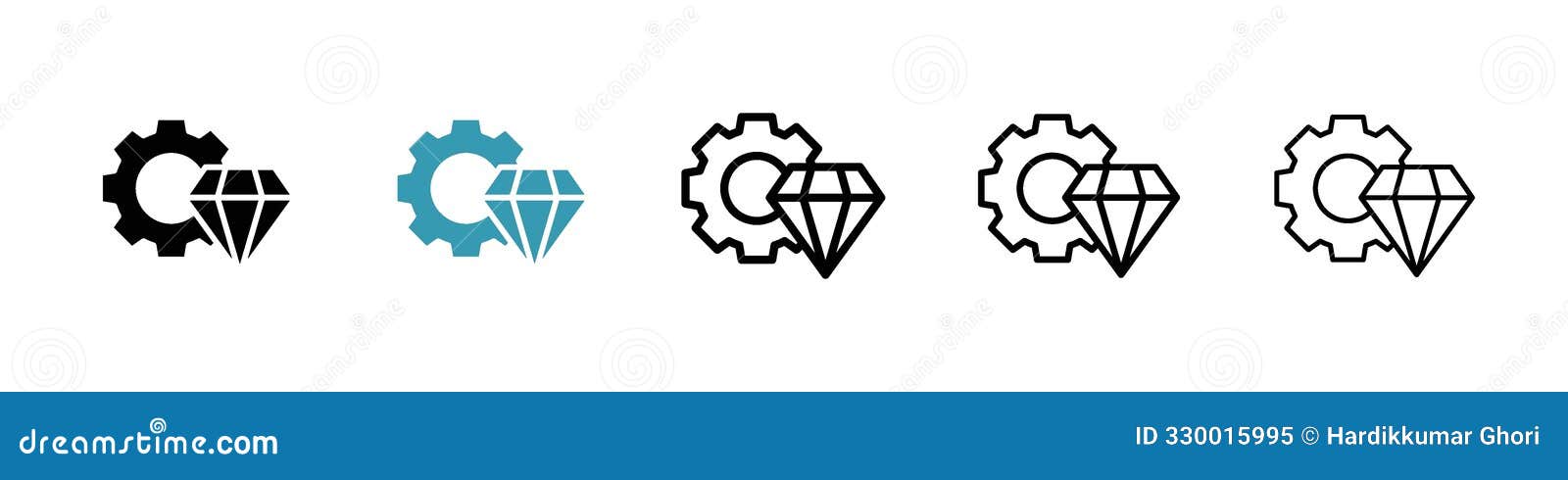 Operational Excellence, Efficient Production Icon Cartoon Vector ...