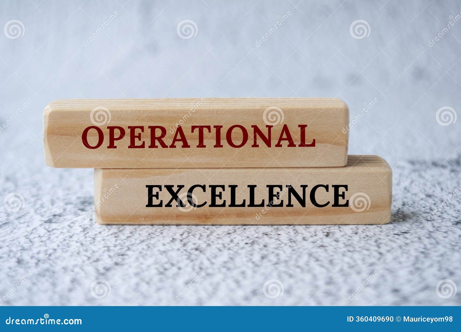 Operational Excellence Text On Wooden Blocks. Operational Excellence ...