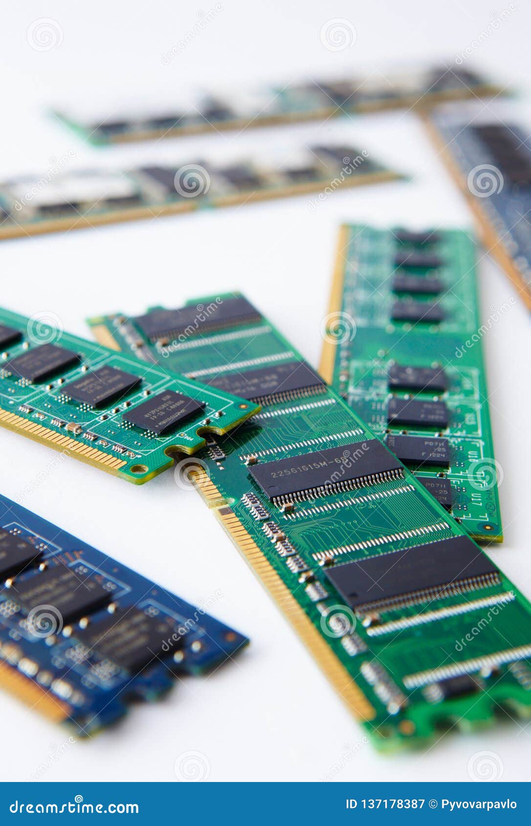 OPERATIONAL memory stock image. Image of technology - 137178387