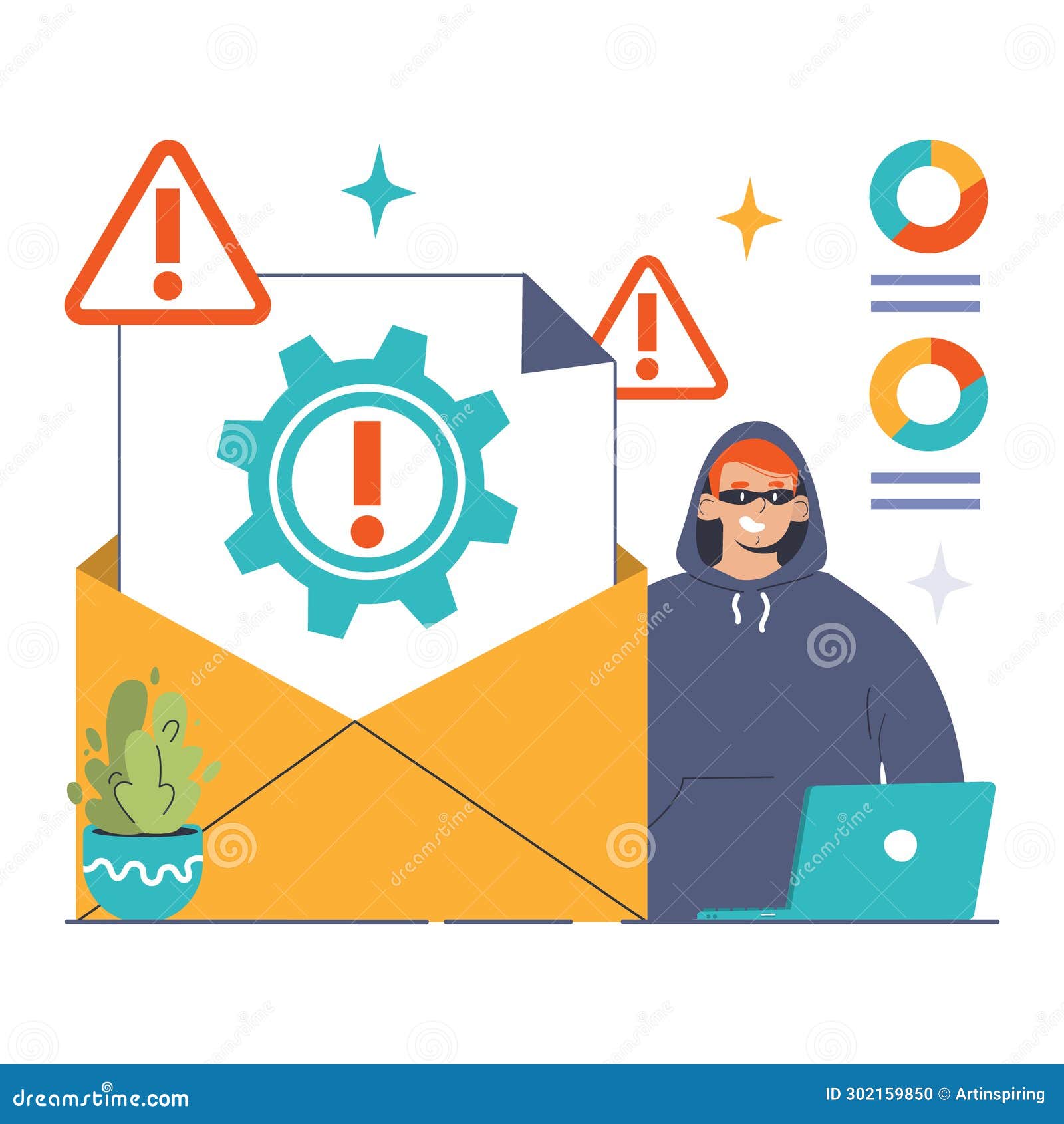 Operational Risk Light Blue Concept Icon Vector Illustration ...