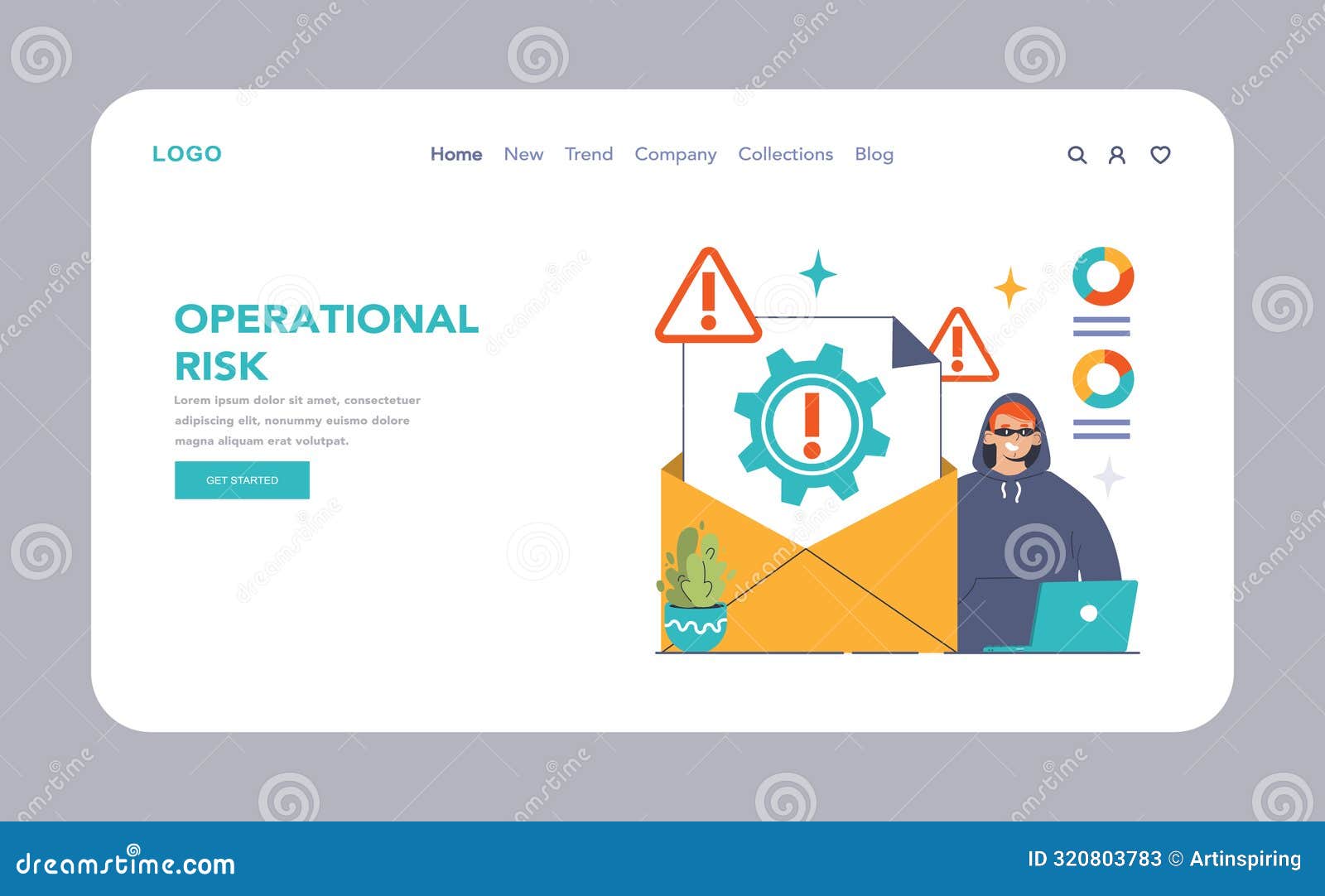Operational Risk Management Maturity Model Process Steps Vector ...