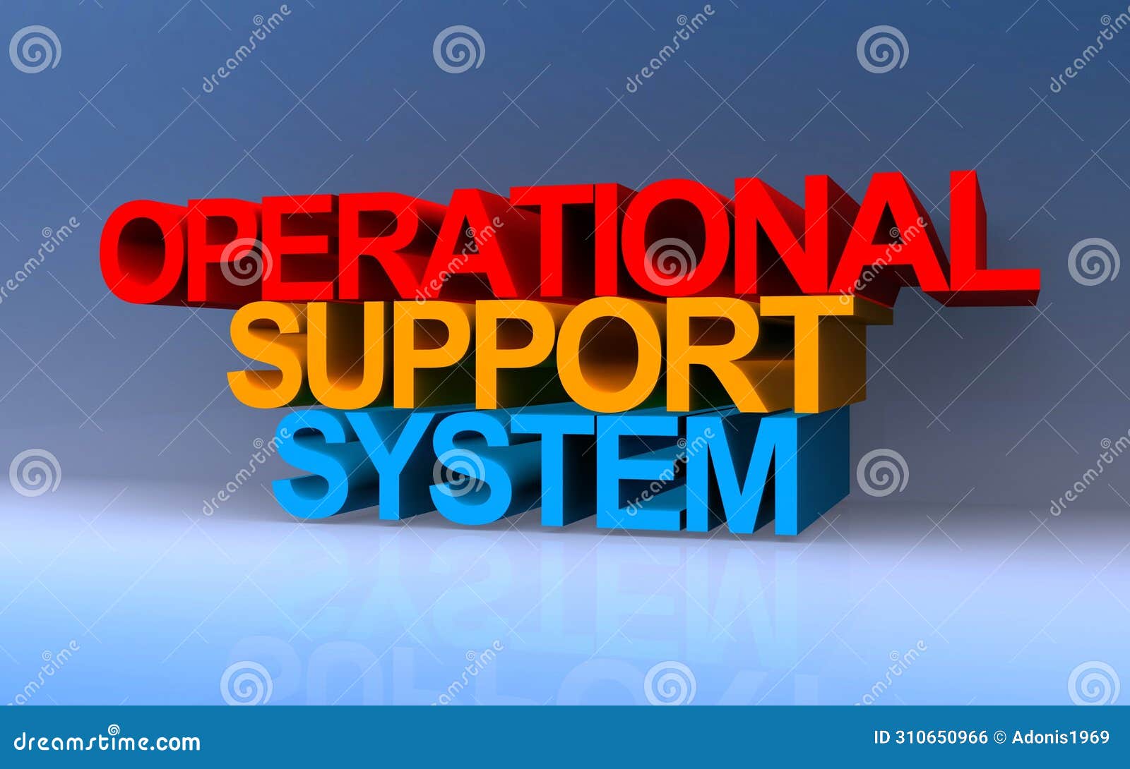 Operational Support System Royalty-Free Stock Photography ...