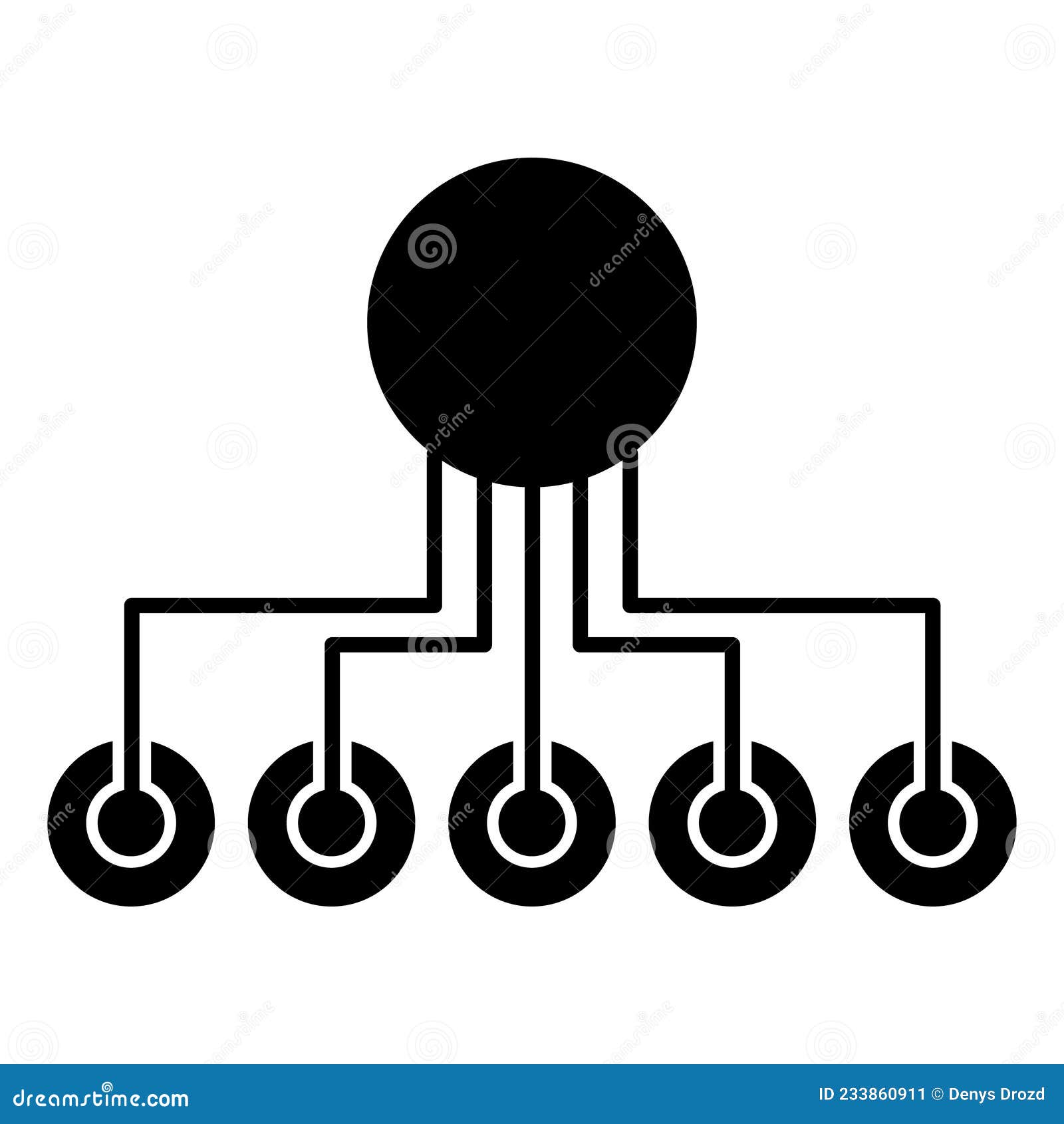 Operations Icon Vector. Workflow Illustration Sign. Work Flow Symbol ...