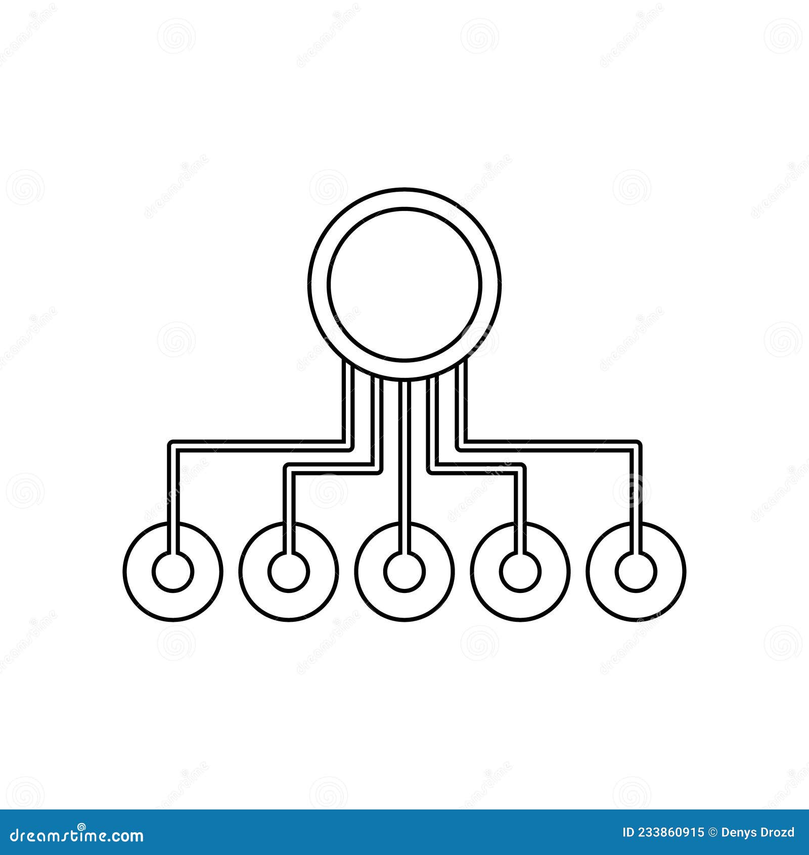 Operations Icon Vector. Workflow Illustration Sign. Work Flow Symbol ...