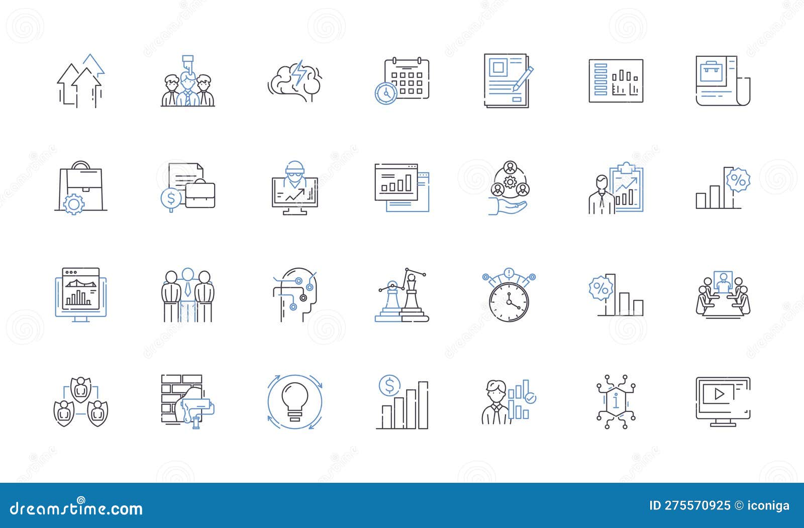 Operations Optimization Line Icons Collection. Efficiency, Streamlining ... Operations Optimization Line Icons Collection. Efficiency, Streamlining ...