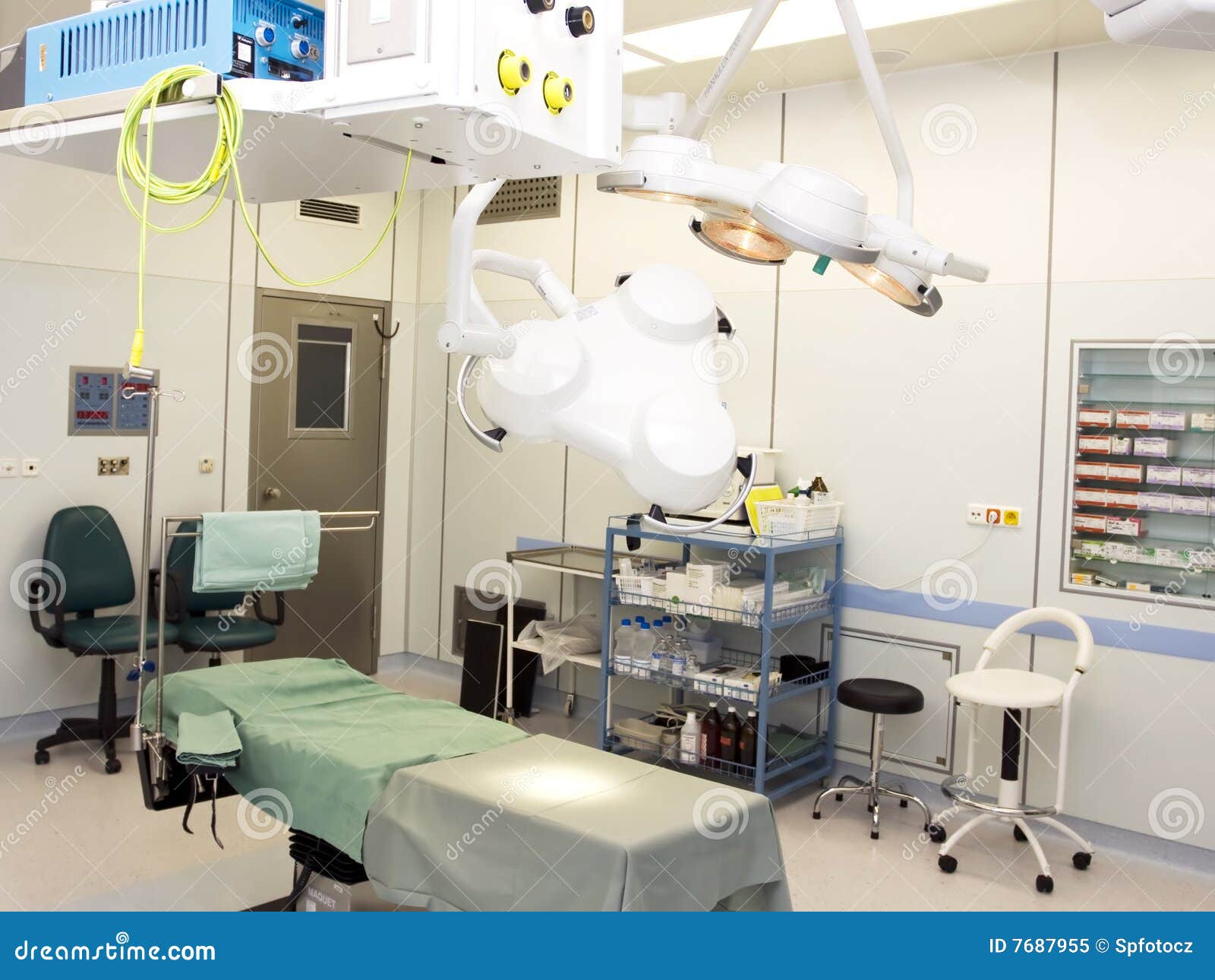 Operative room stock image. Image of doctor, ambulance - 7687955