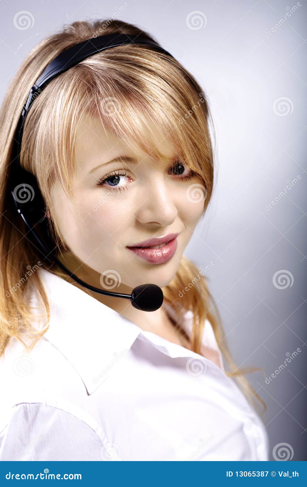 Operator stock image. Image of working, communications - 13065387