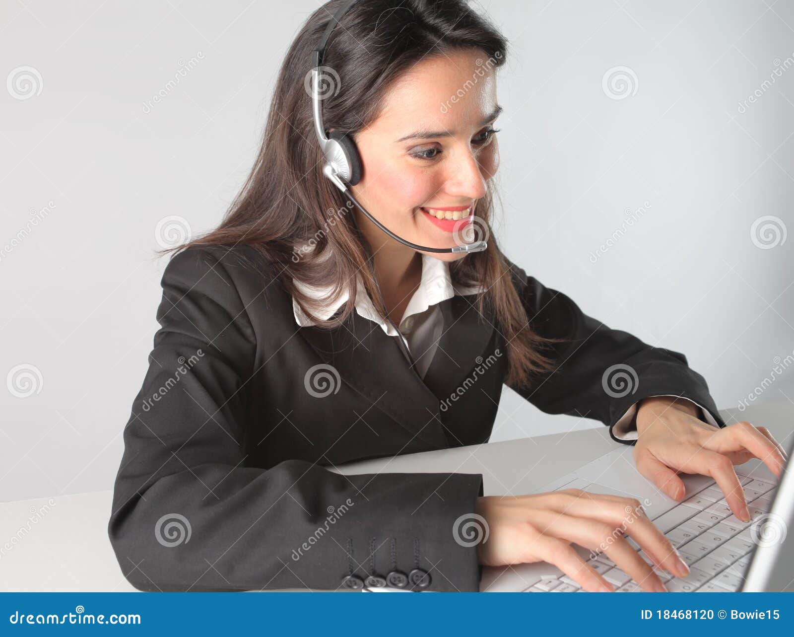 Operator stock photo. Image of occupation, clerk, secretary - 18468120