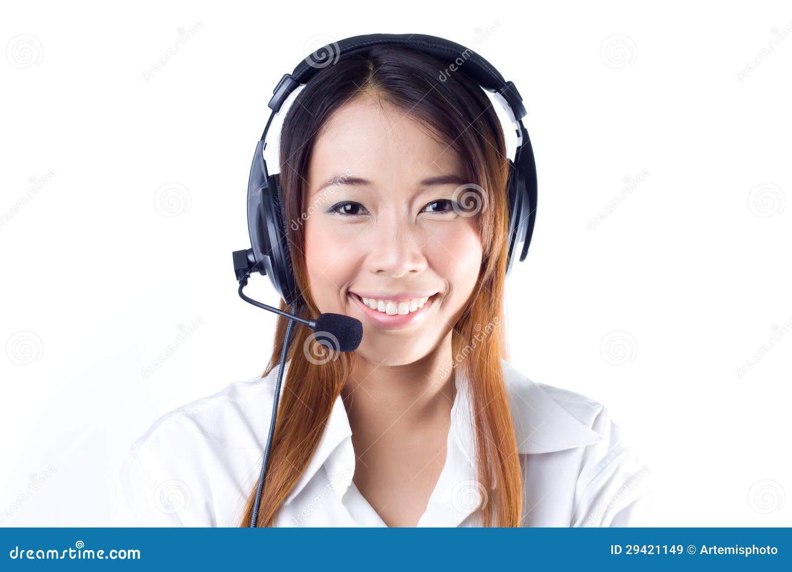 Operator stock image. Image of communication, online - 29421149
