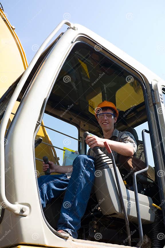 Operator stock photo. Image of operator, mechanical, industrial - 3457030