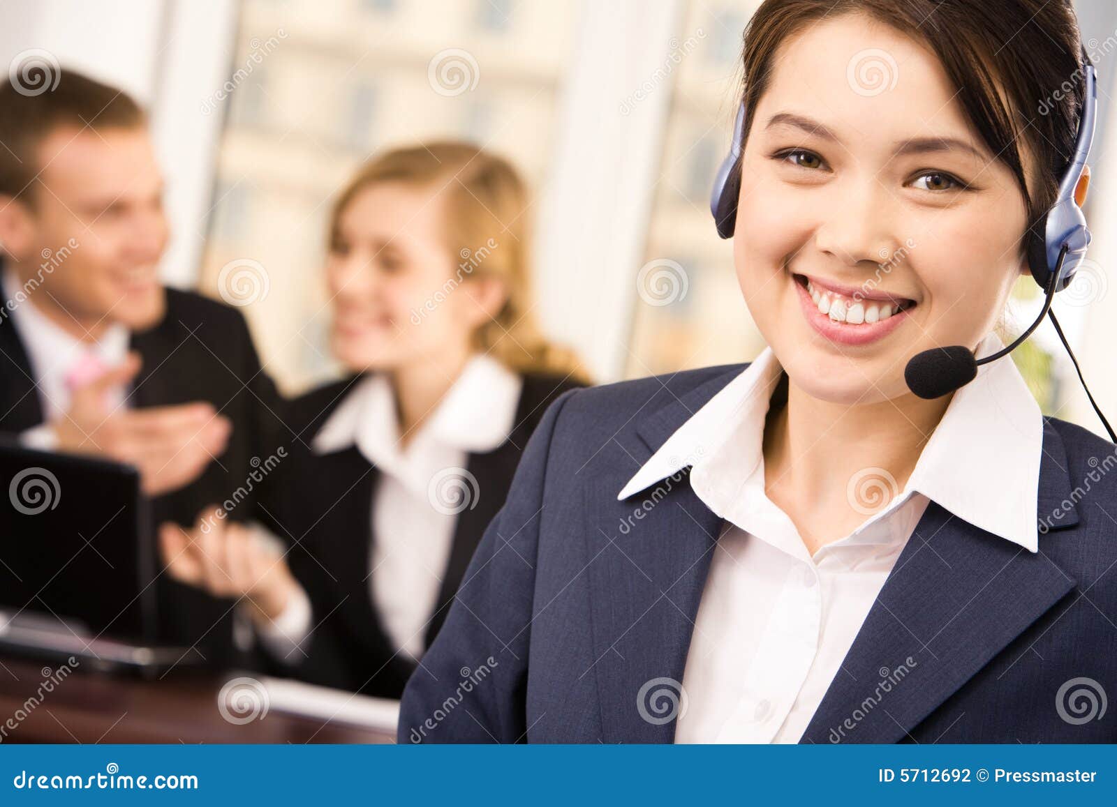 Operator stock photo. Image of assistant, business, helpdesk - 5712692