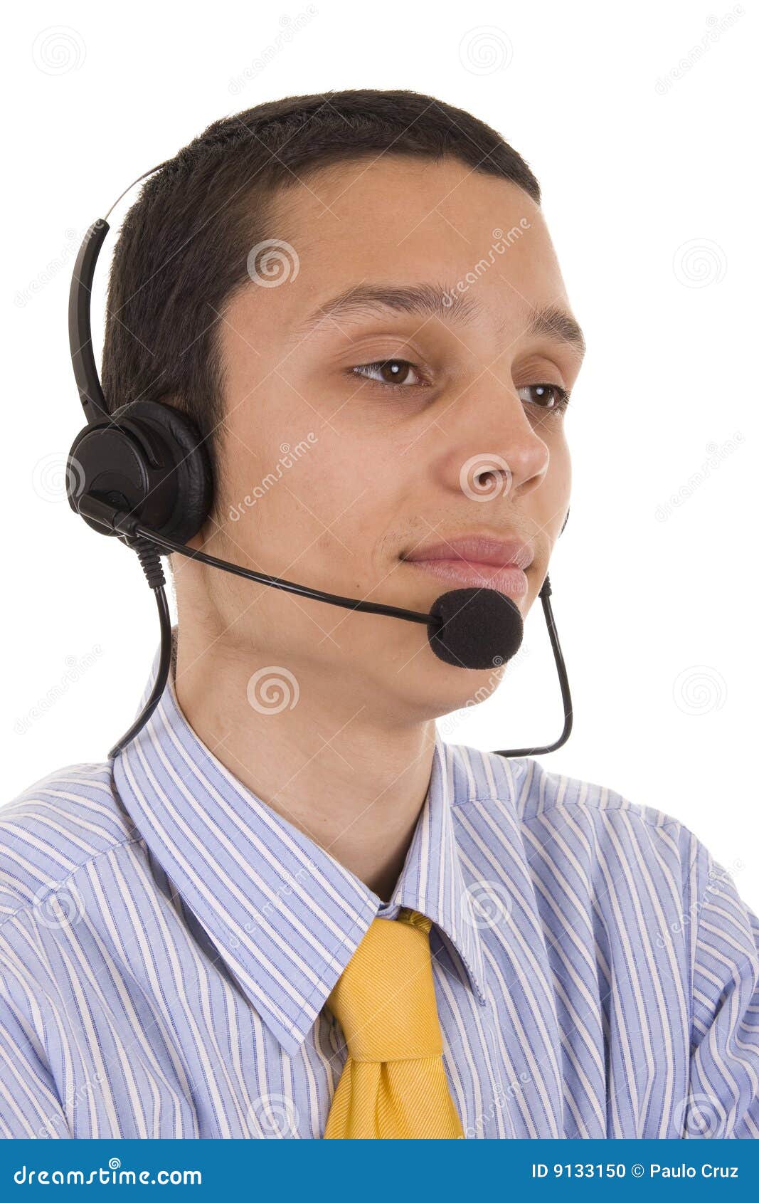 Operator stock photo. Image of handsome, consultation - 9133150